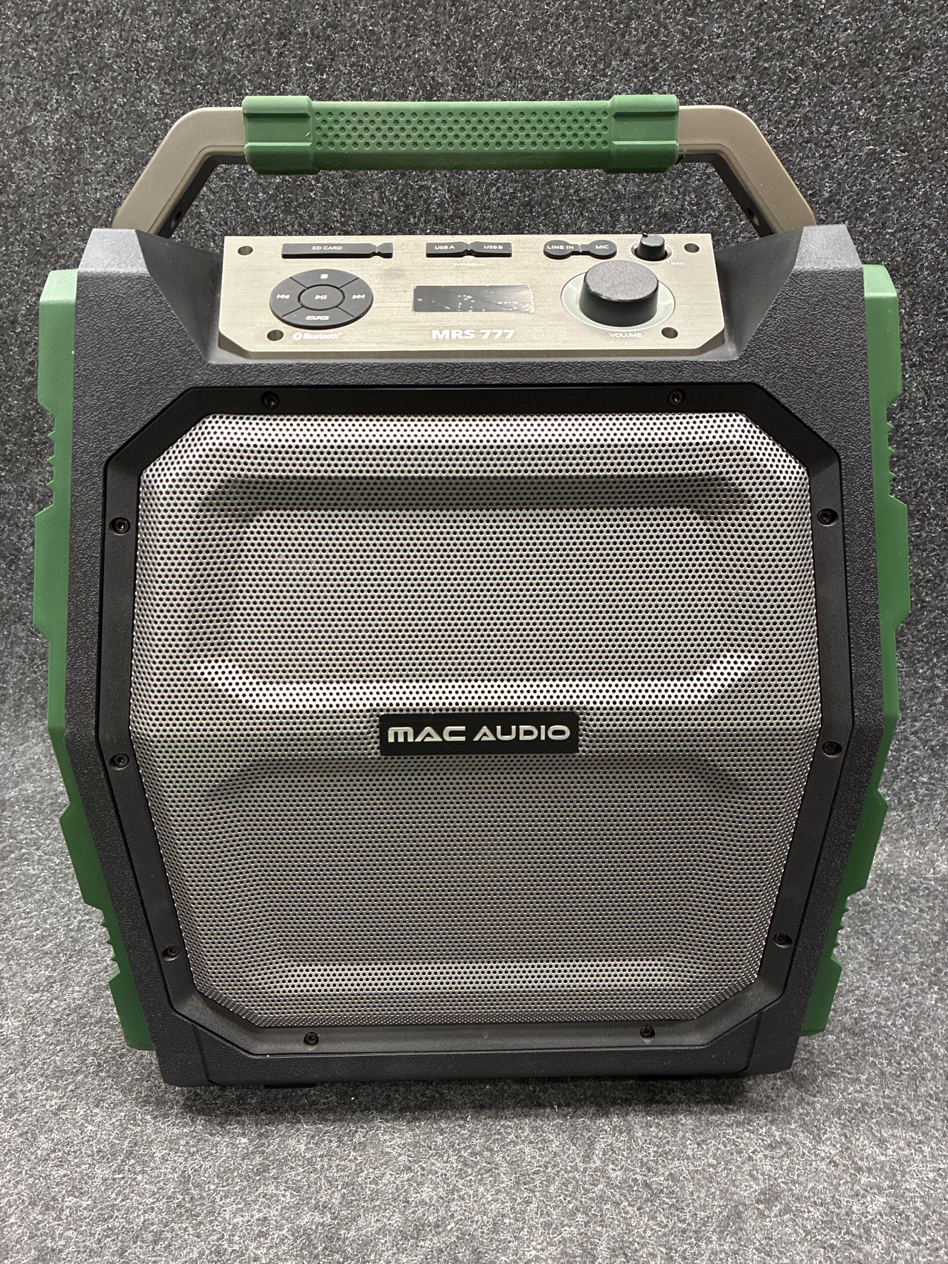 Bluetooth speaker Mac Audio MRS 777 - PS Auction - We value the future ...