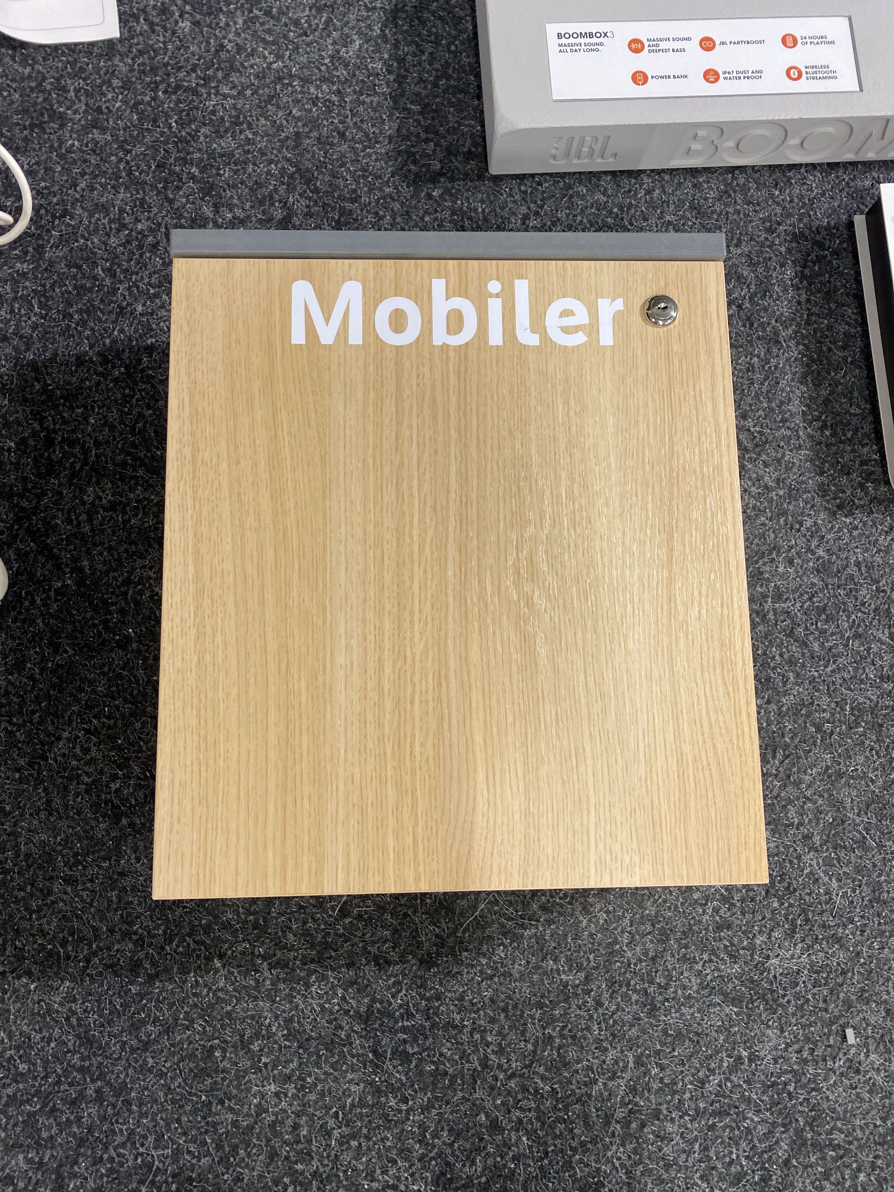 JBL store displays, Jamo speakers & wooden boxes for sorting - PS ...