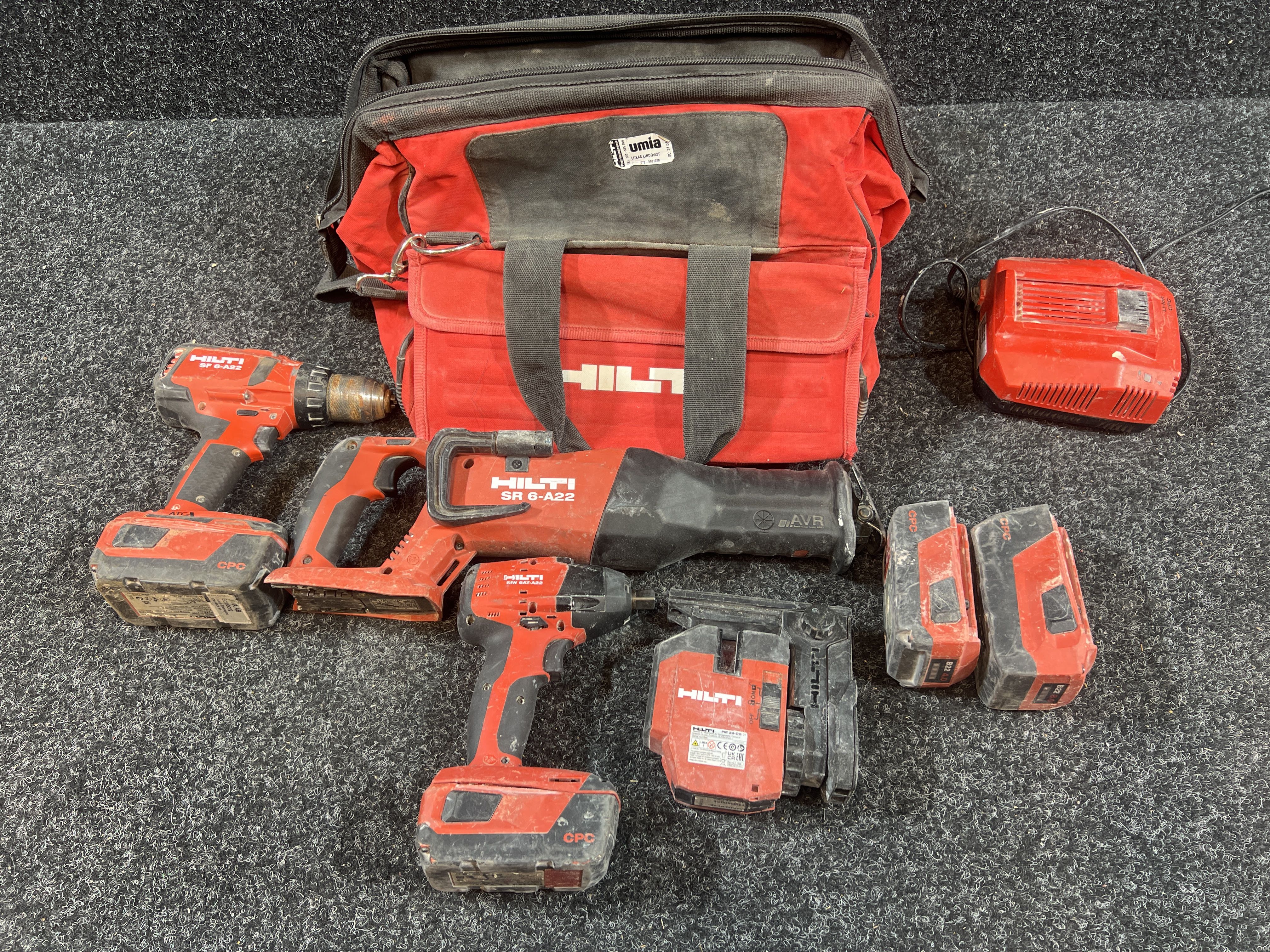 Verktygspaket - Hilti - Auktioner online - Nätauktioner ...