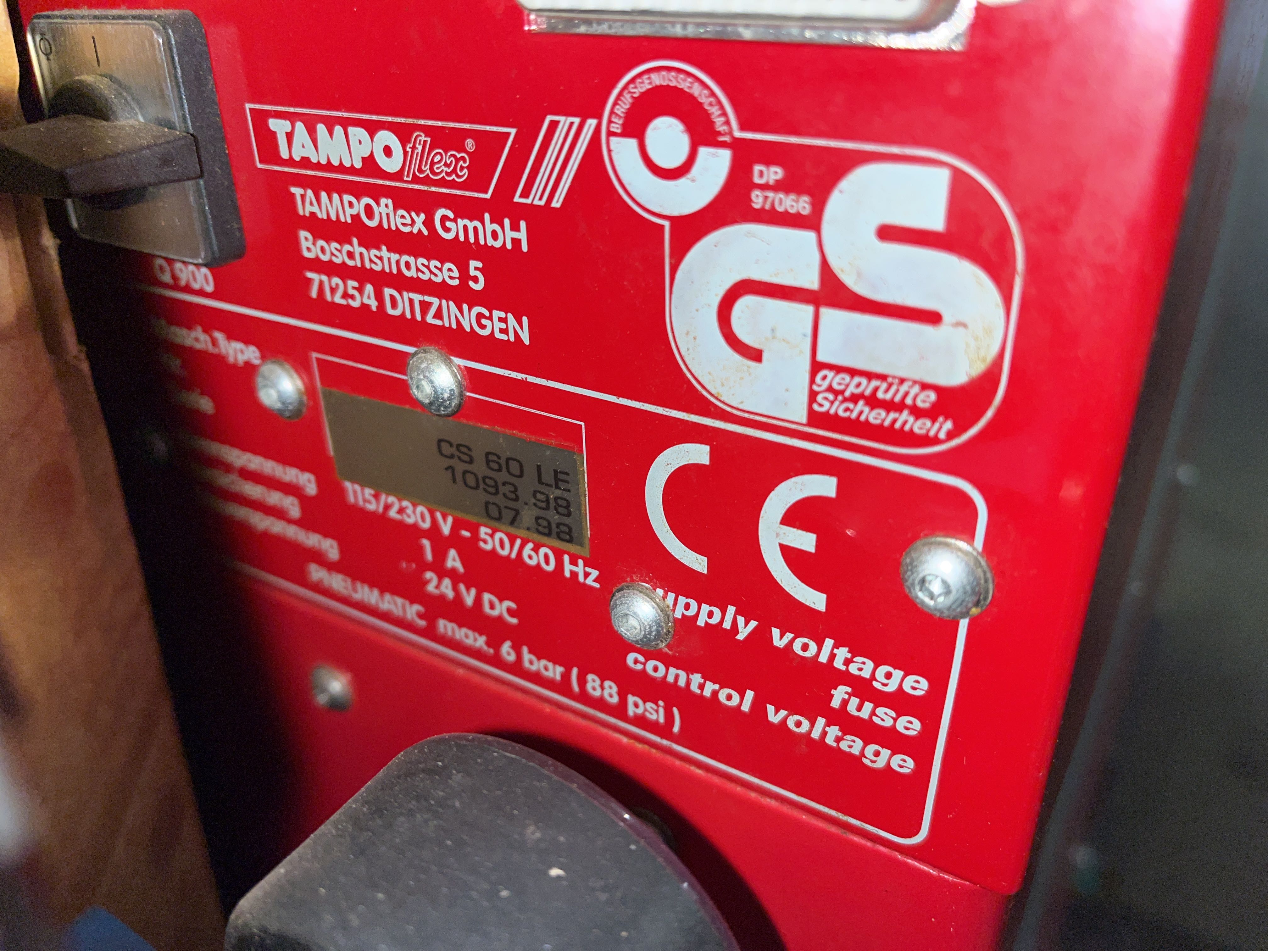 Tampotryckmaskin GS Tampoflex Colorsafe 60 LE - Auktioner online ...