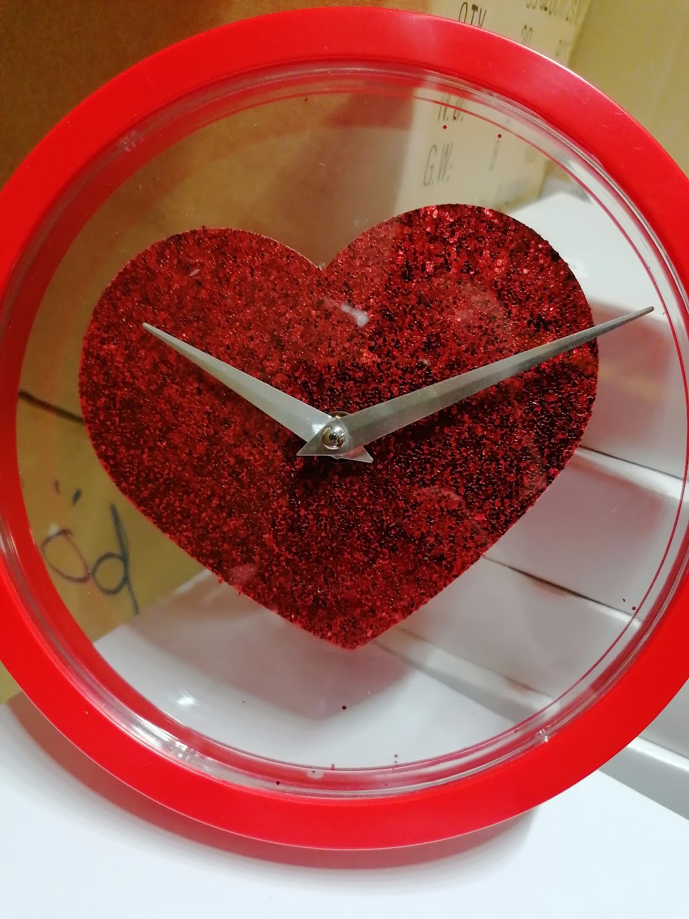 Large batch of 280 wall clocks "Love in time" - PS Auction - We value ...