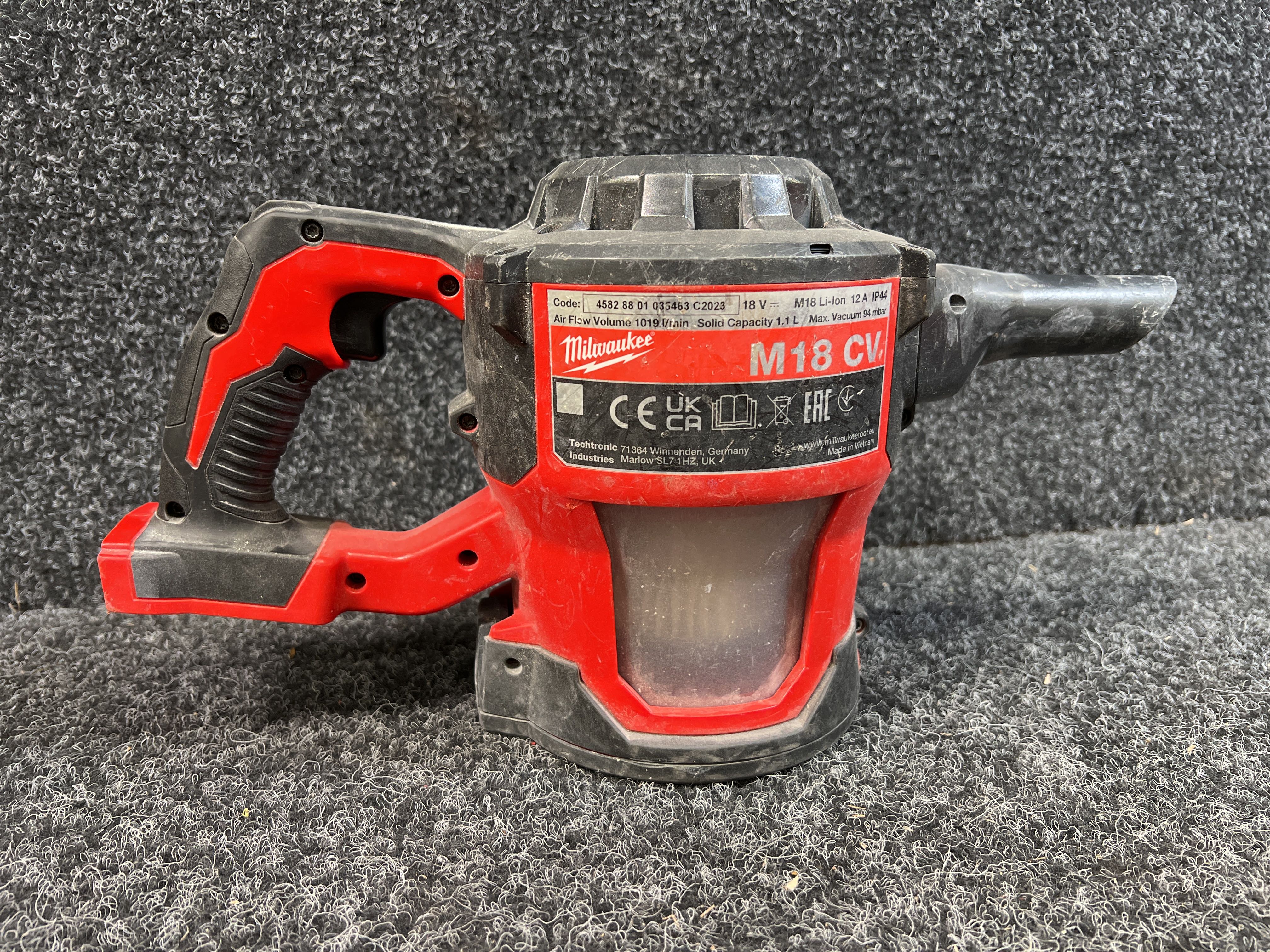 Handdammsugare Milwaukee M18 CV - Auktioner online - Nätauktioner ...