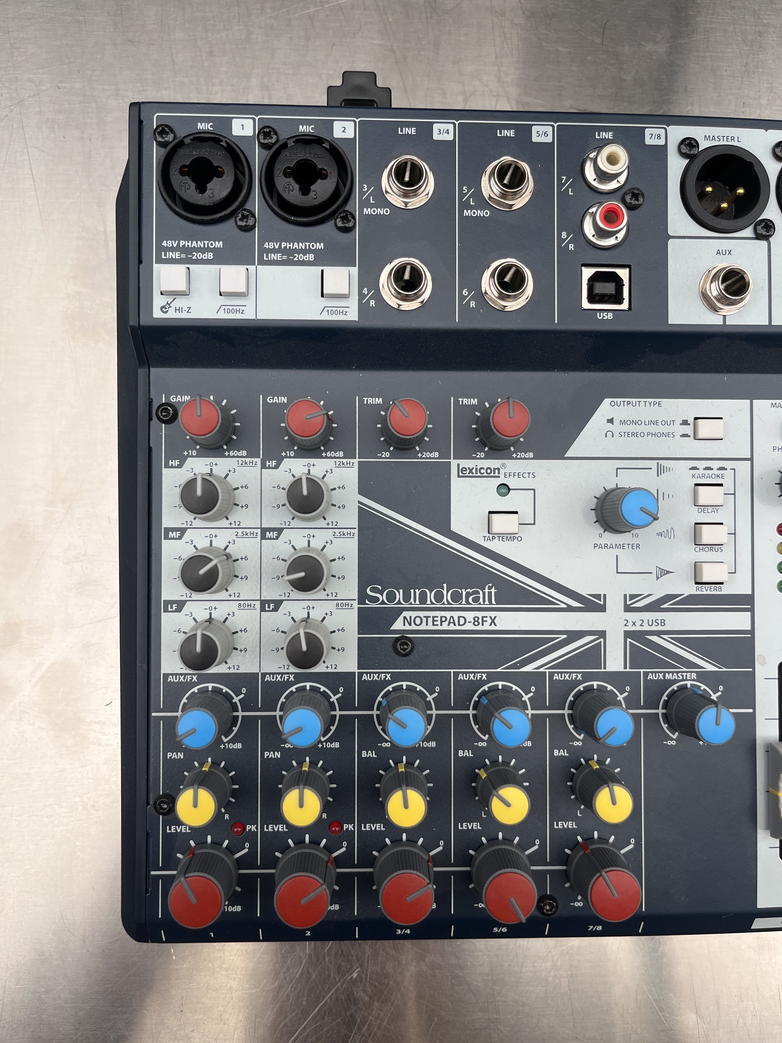 Ljudmixer – Soundcraft Notepad-8FX - Auktioner online - Nätauktioner & Konkursauktioner | PS Auction