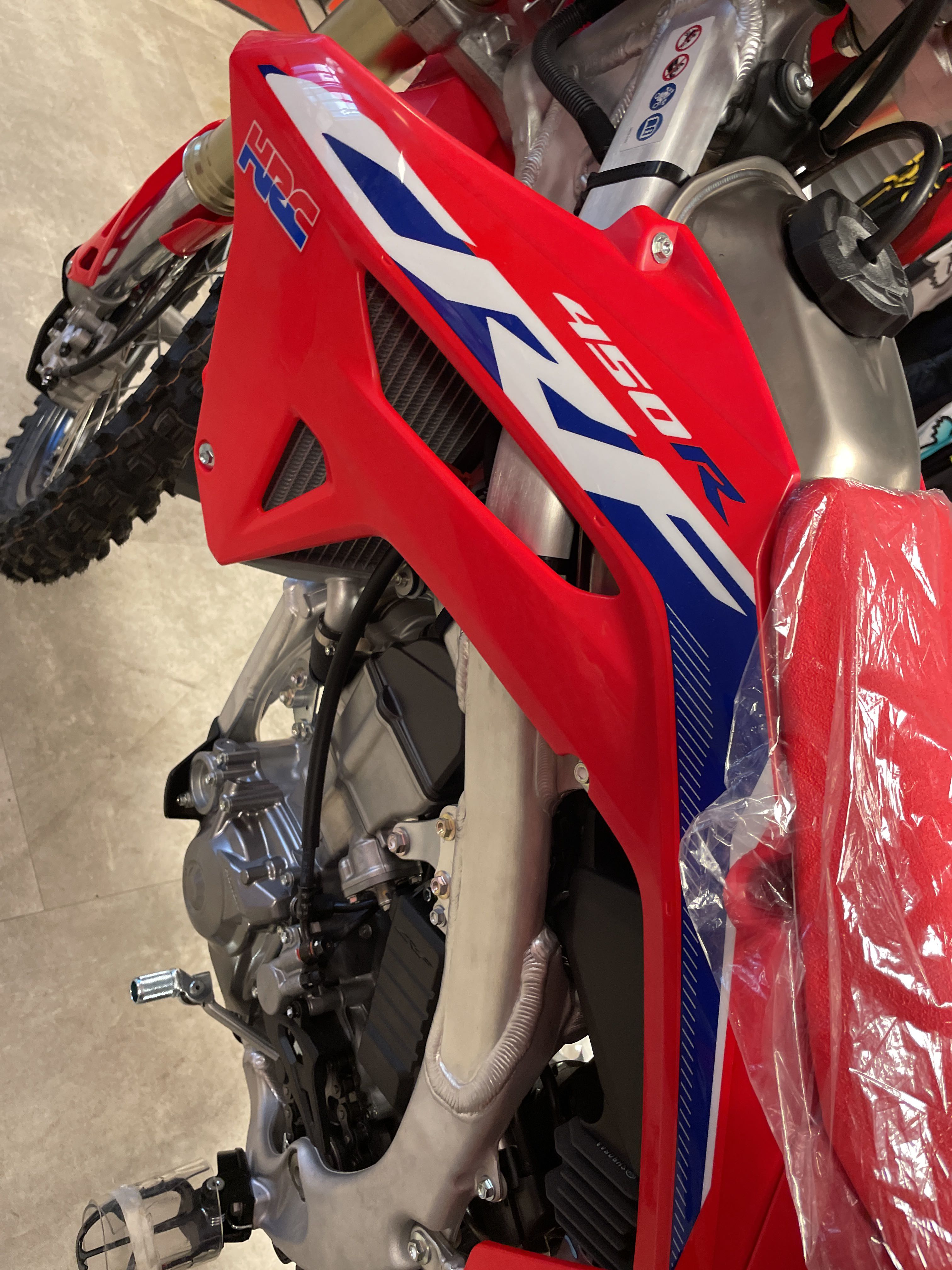 Cross Honda CRF450R - 2022 Ny - Auktioner online - Nätauktioner ...
