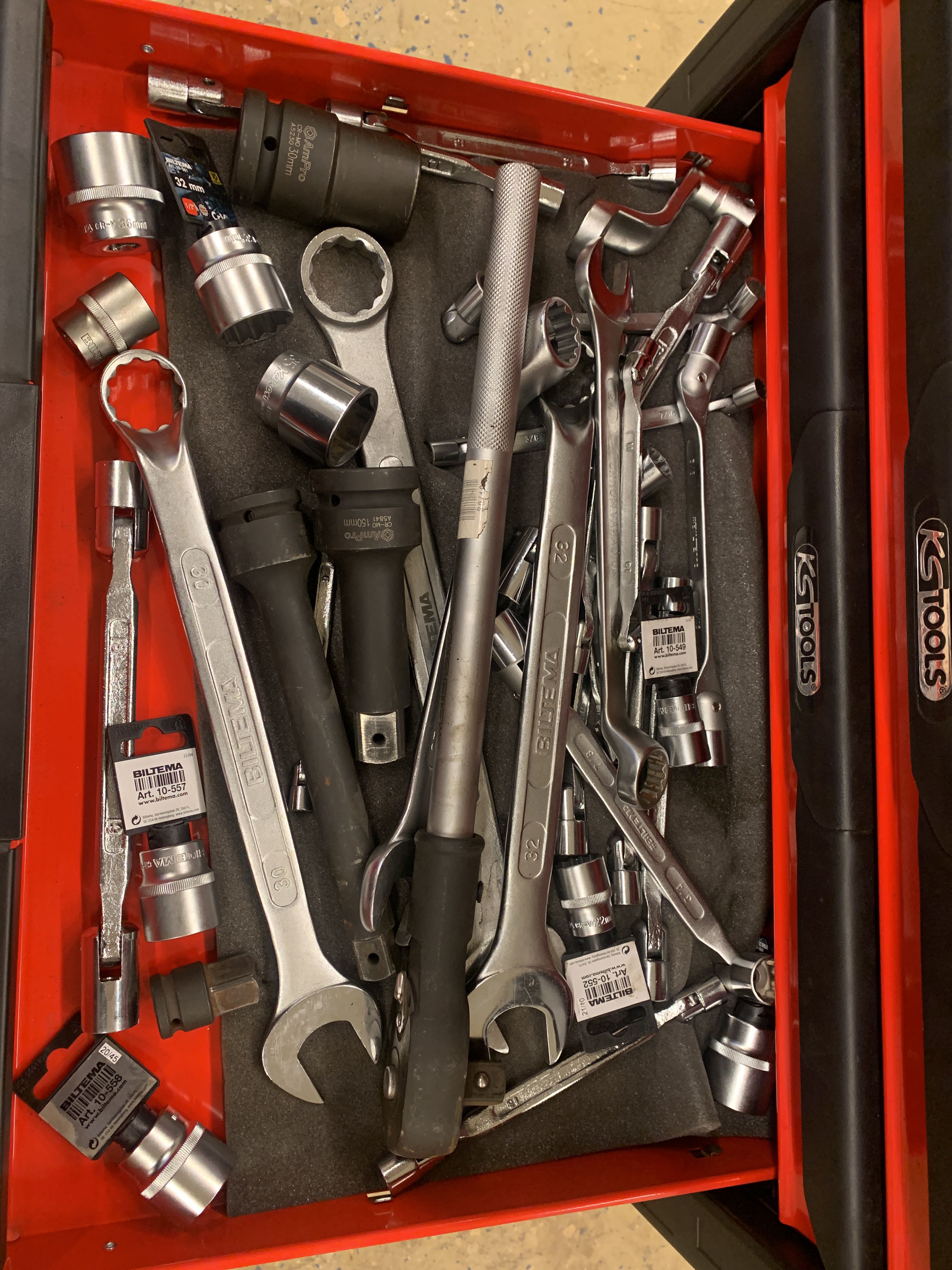 Tool Trolley Ks Tools Racing Line Incl Content Ps Auction We Value