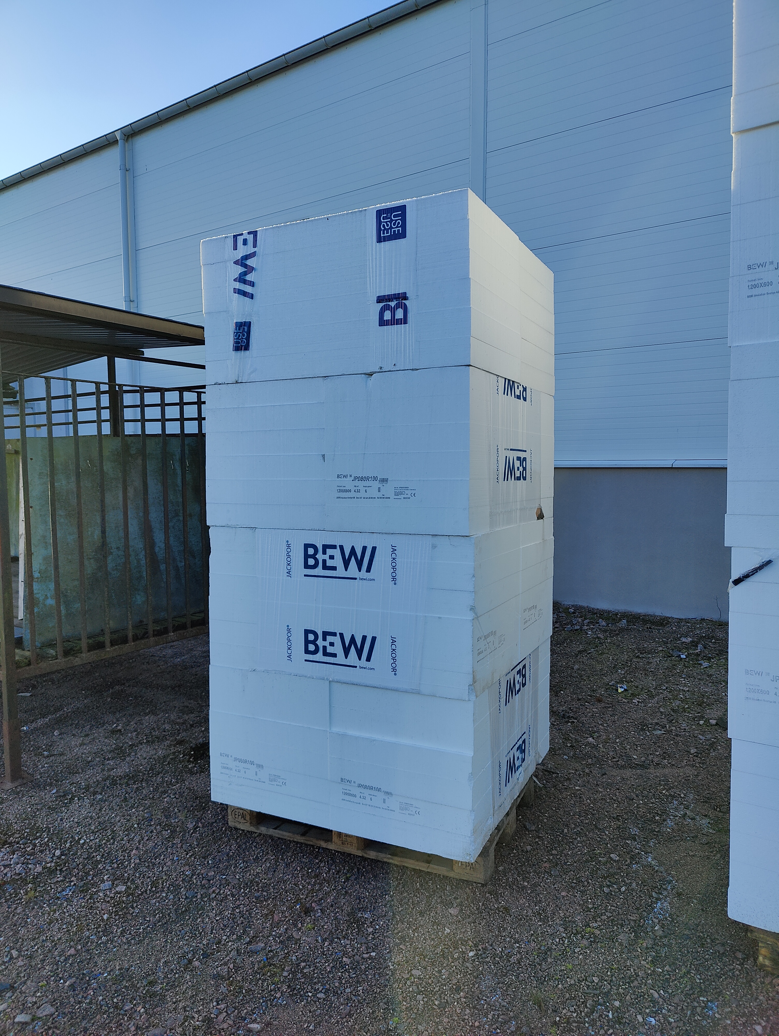 Cellplast Bewi JACKOPOR EPS 80 600x1200x100 mm (ca 34,56 kvm ...