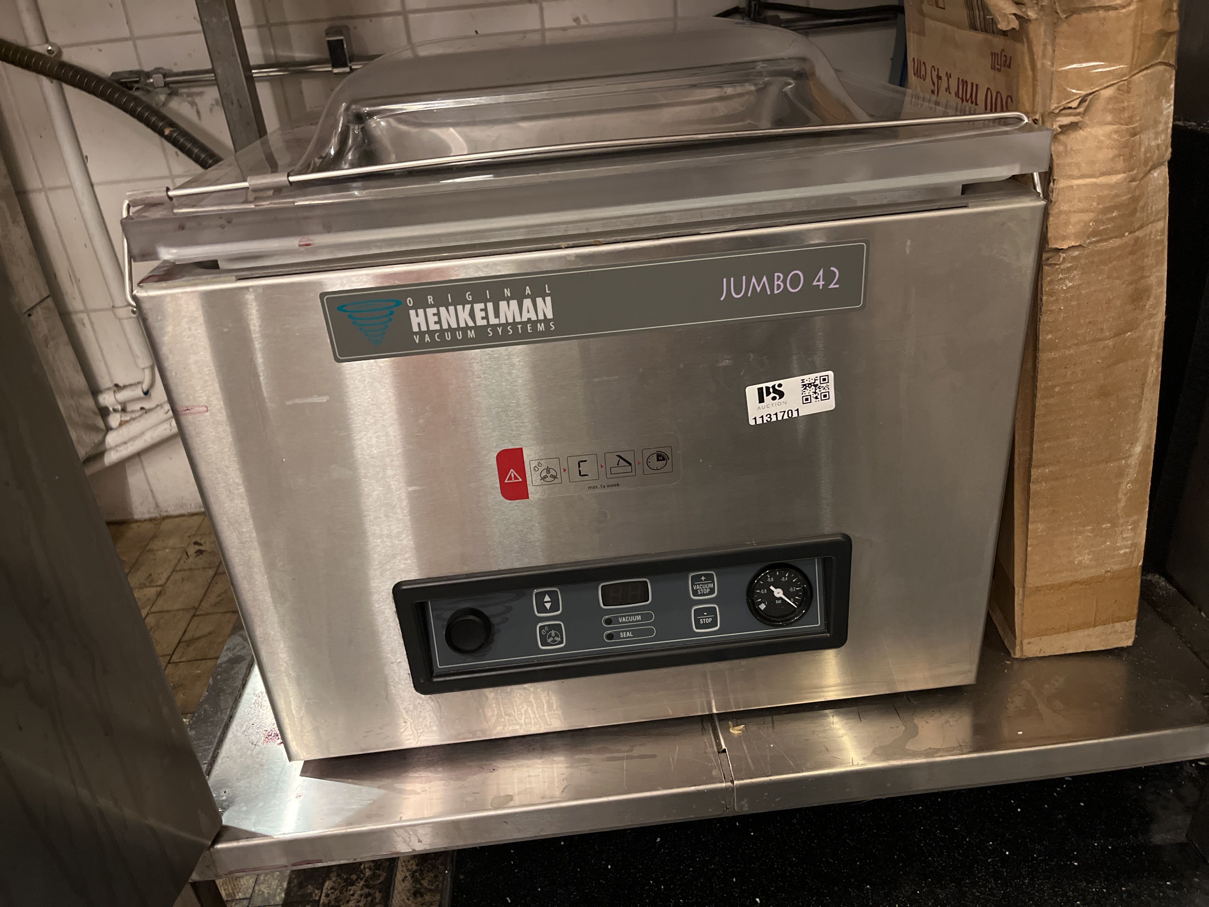 Vakuumförpackningsmaskin Henkelman Jumbo 42 - Auktioner online - Nätauktioner & Konkursauktioner ...