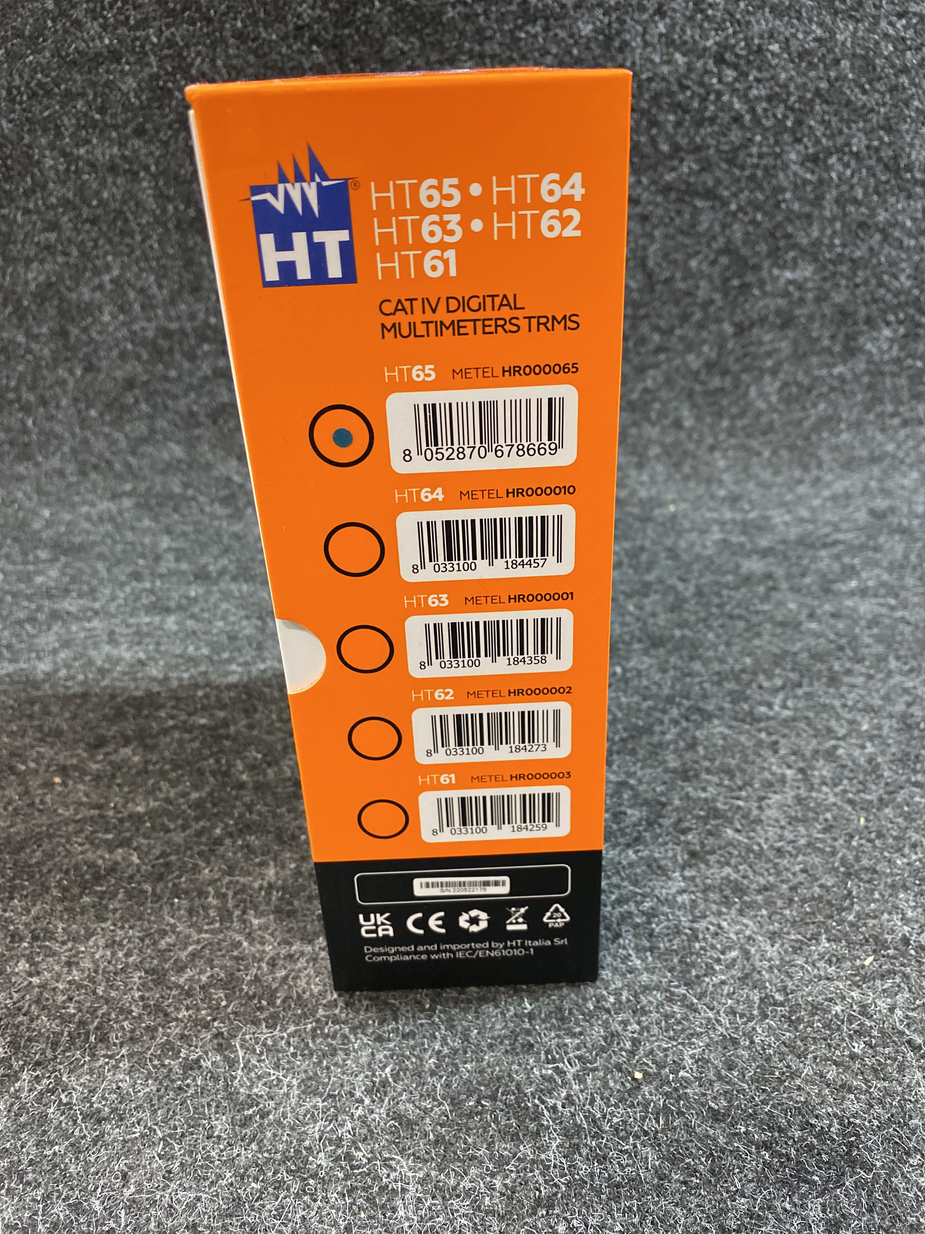 Multimeter HT Instruments HT65 1500VDC/1000VAC - PS Auction - We value ...