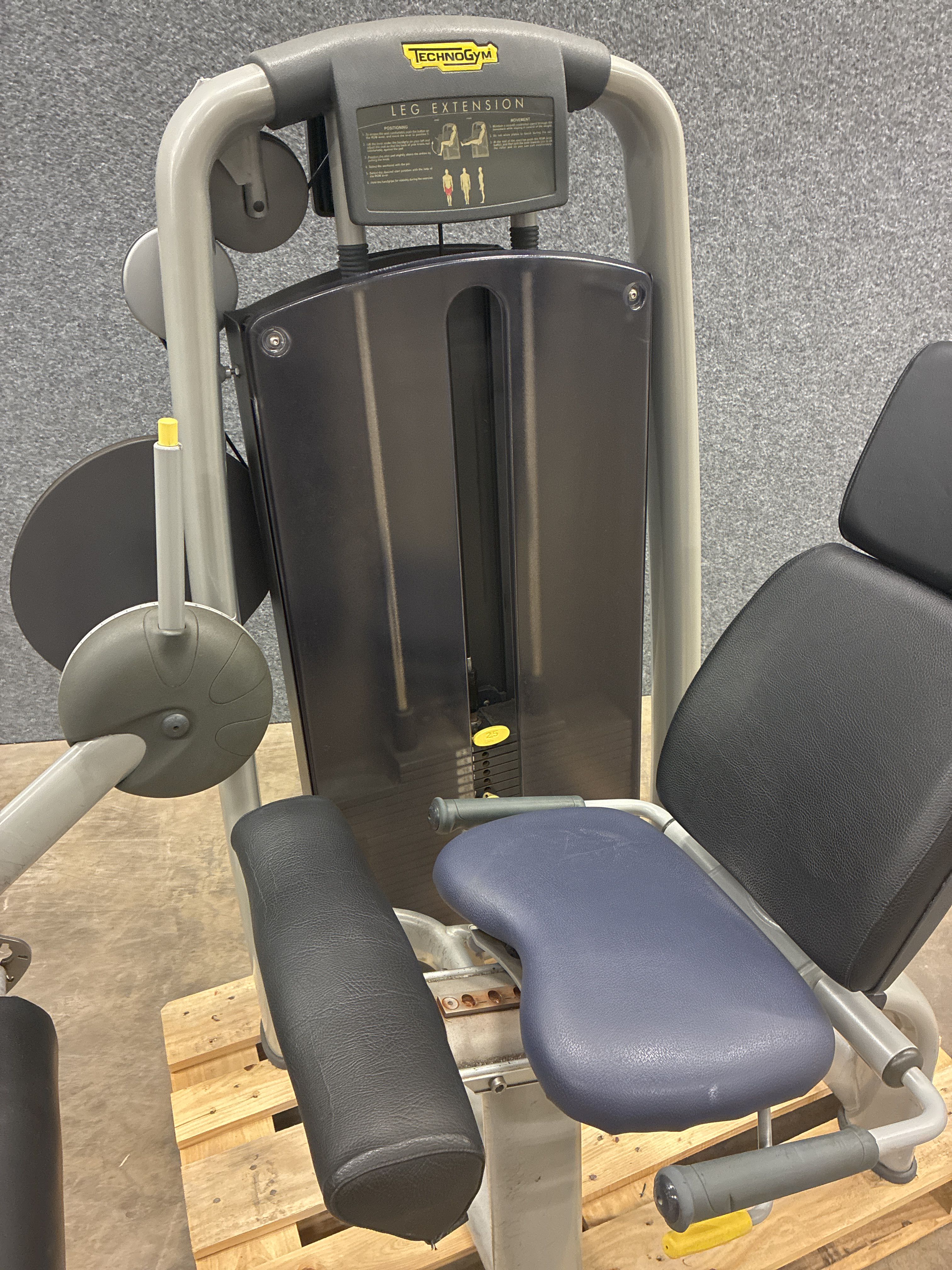 Benspark / Leg extension, Technogym - Auktioner online - Nätauktioner ...