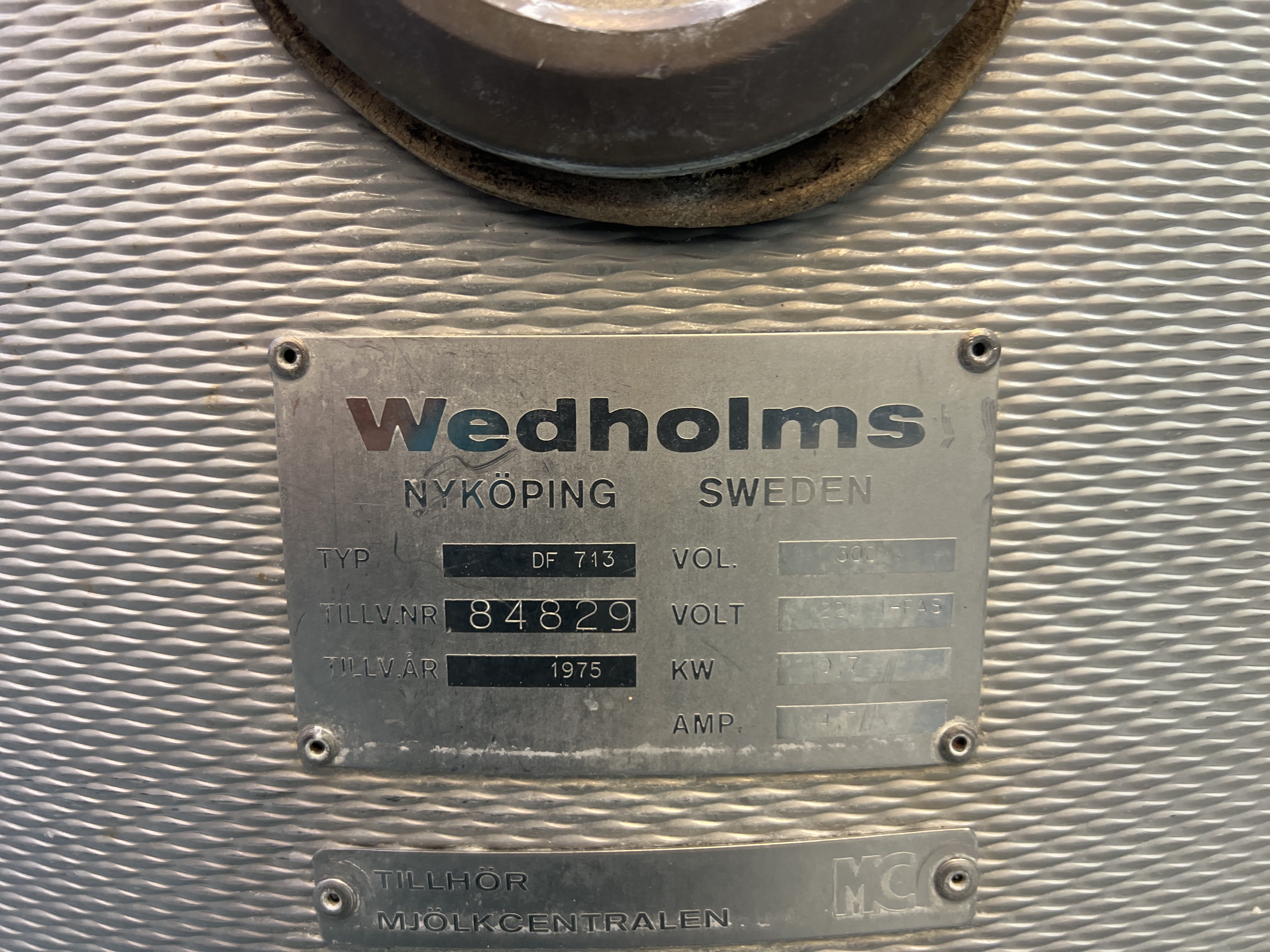Vassle tank på hjul Wedholms DF713 300L -1975 - Auktioner online ...