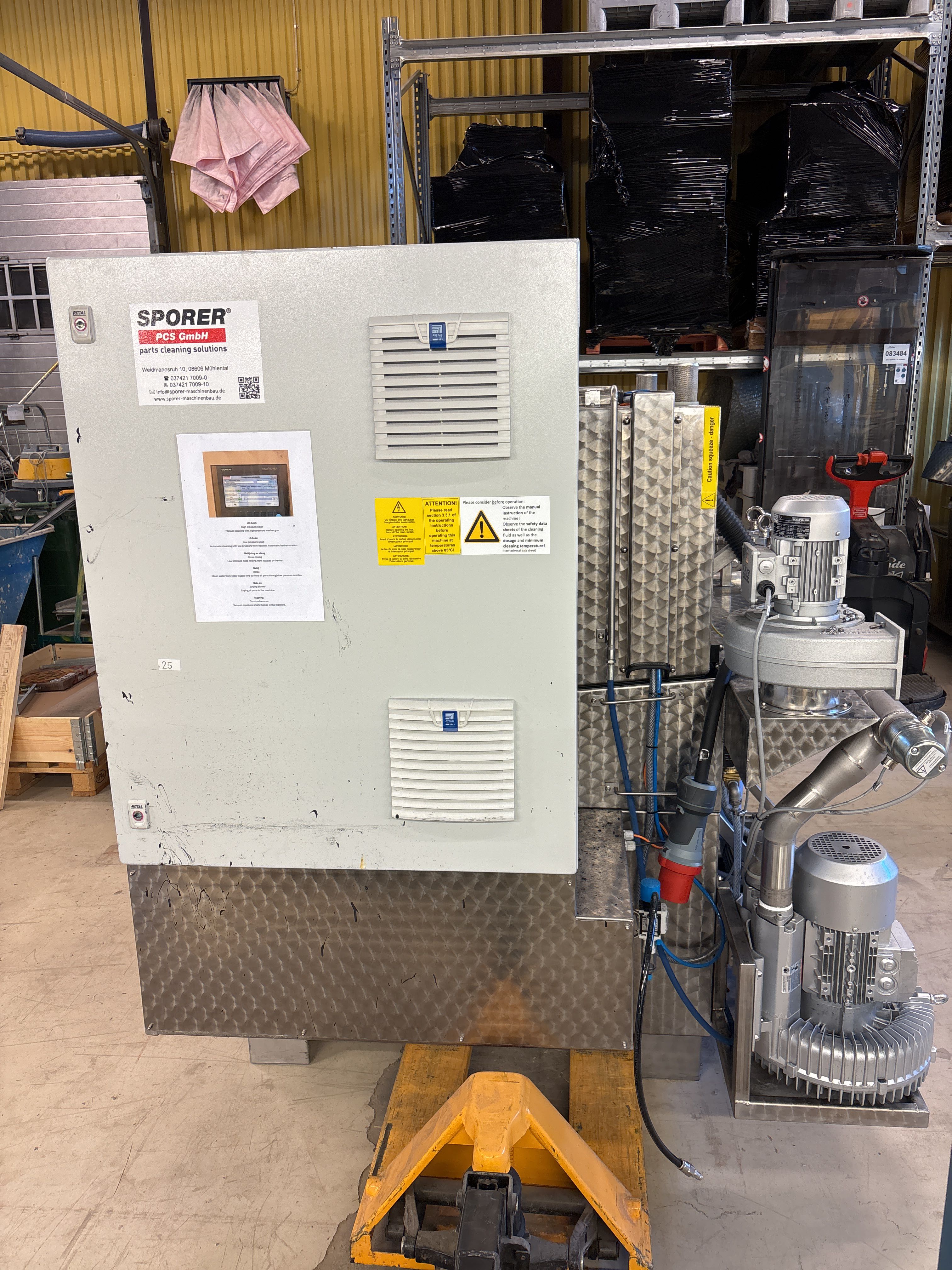 Komponenttvättmaskin Sporer TRL-S 900 -2023 - Auktioner online ...