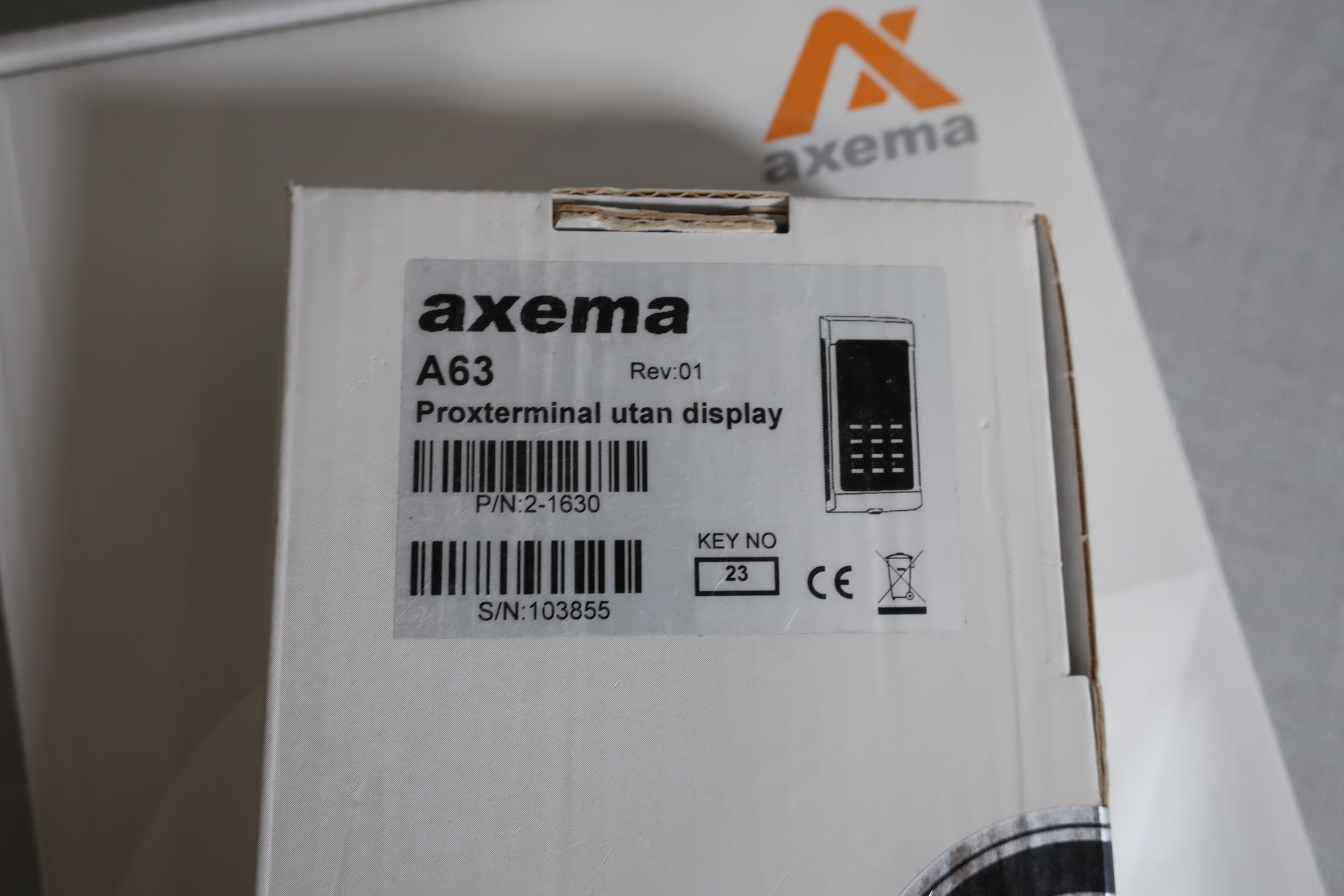 Door Center and Reader, Axema B-27 and A63 - PS Auction - We value the ...