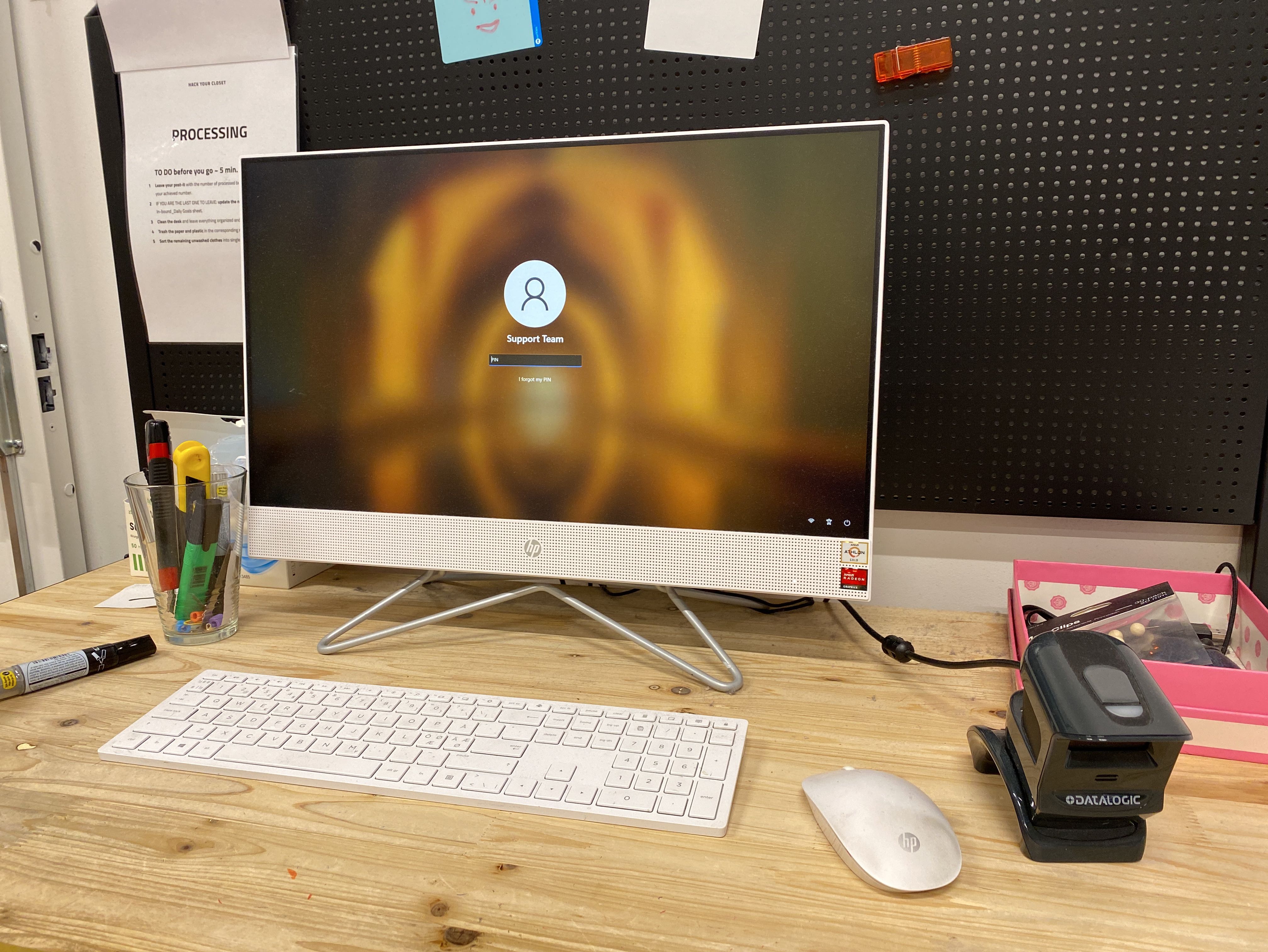 HP-dator, All-in-one, 24" - Auktioner online - Nätauktioner ...