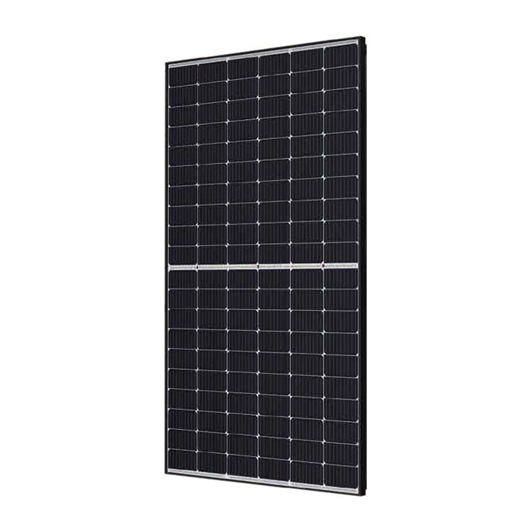 Solar cell package with hybrid inverter, 10 solar panels and mounting ...