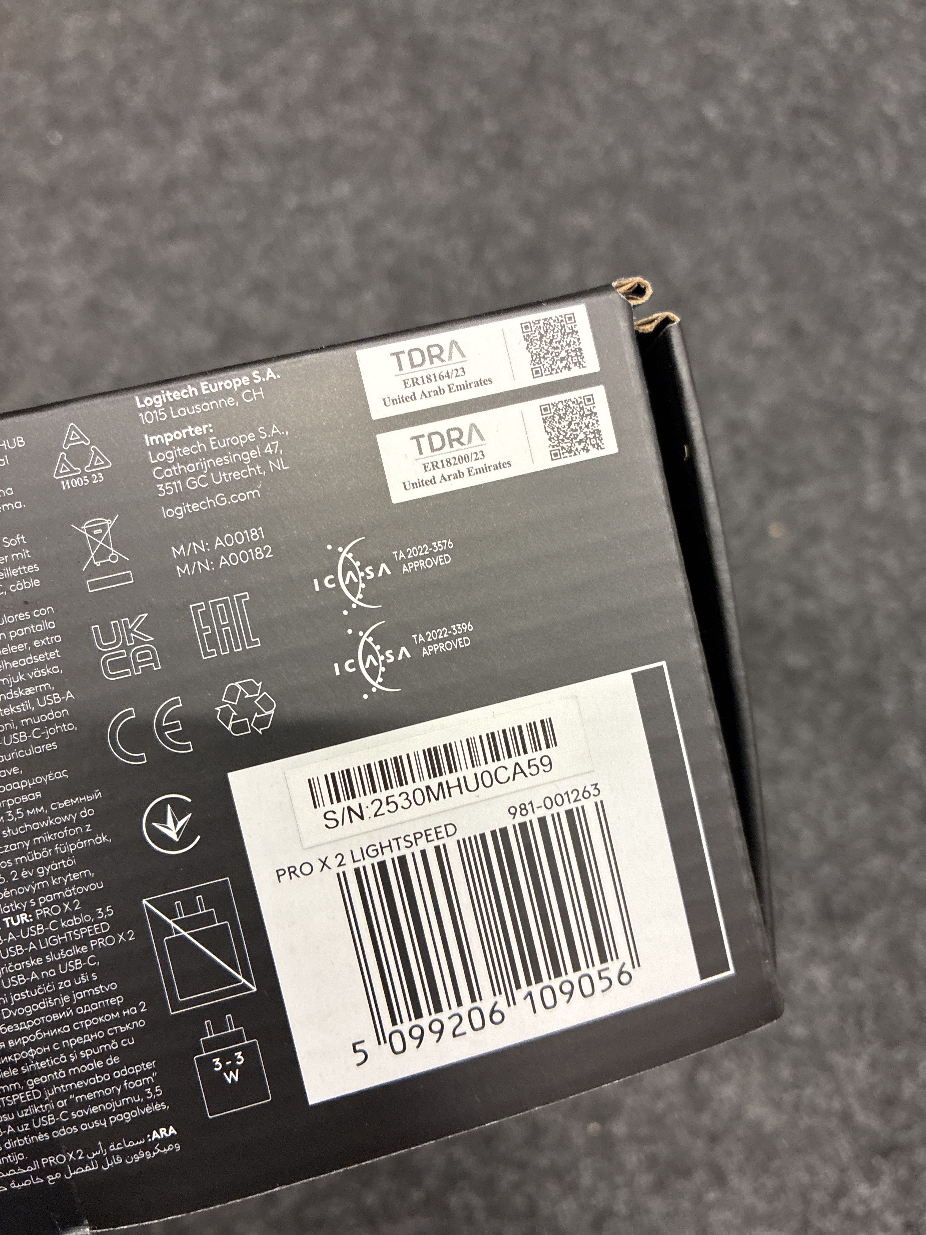 Gamingheadset Logitech Pro X 2 Lightspeed Trådlöst (svart) - Auktioner ...