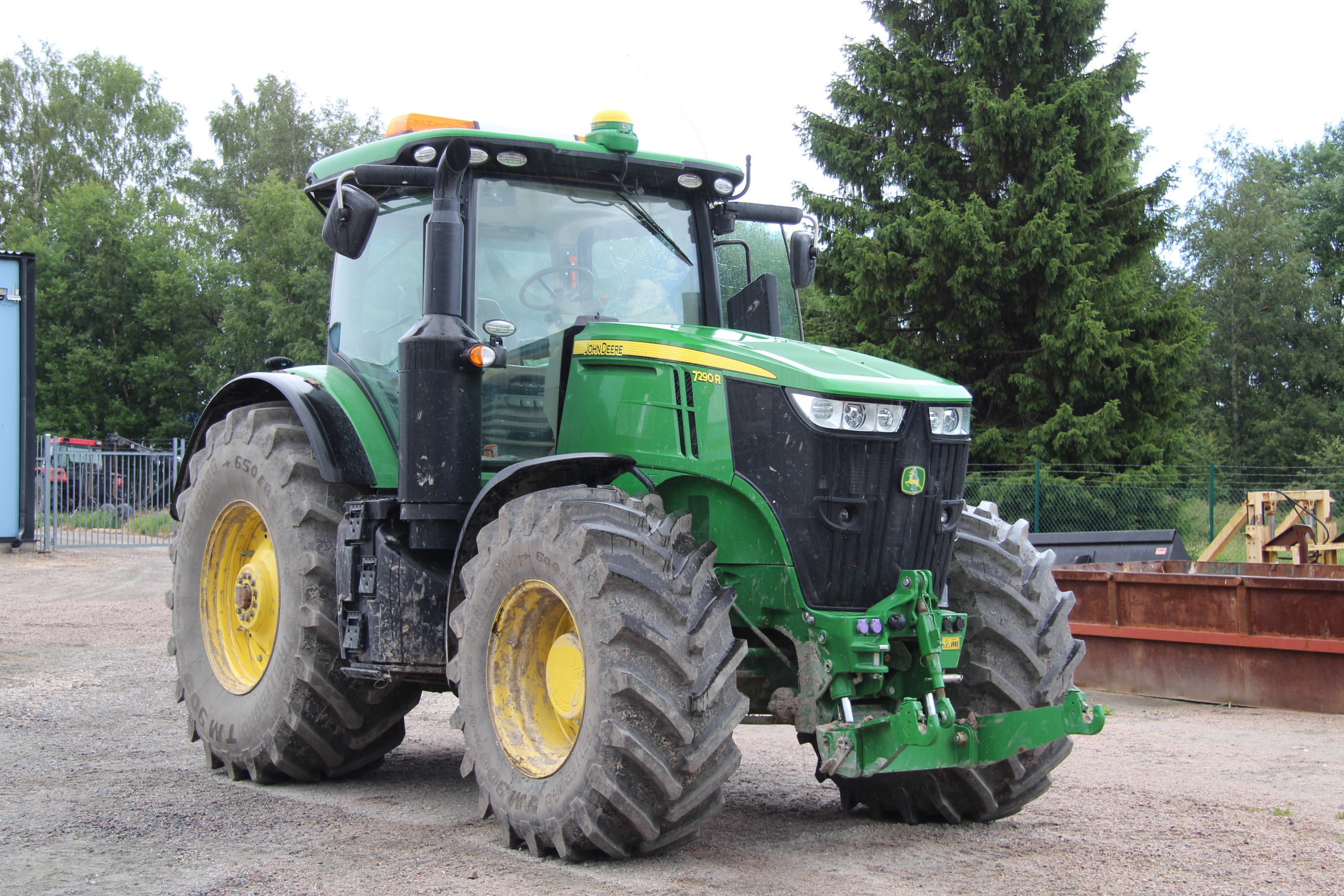 Tractor John Deere 7290R -16 (492 h) - PS Auction - We value the future ...
