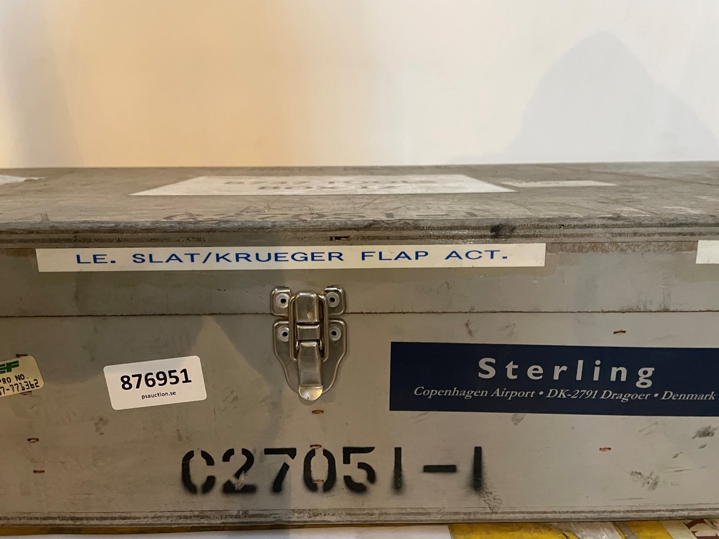 Lock assembly, krueger flap & slat - PS Auction - We value the future ...