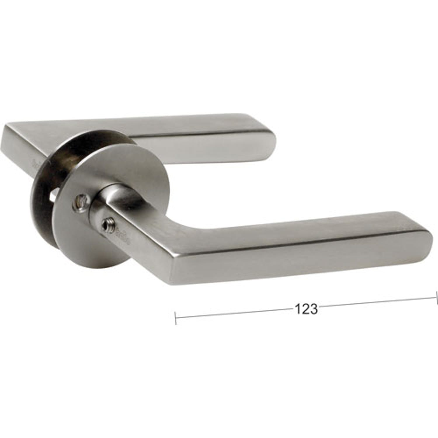 Exterior door handle Habo Milano, stainless steel, 2-pack - PS Auction ...