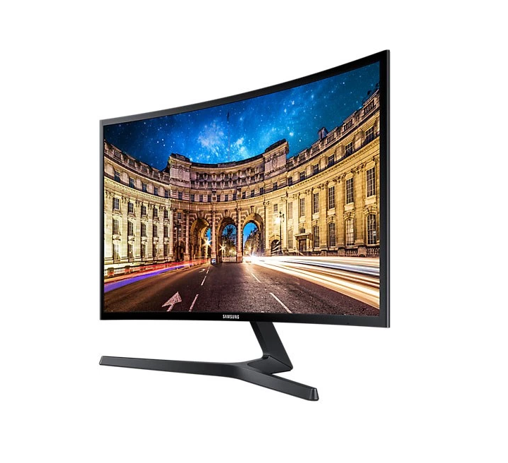 Arched 23.5-inch computer screen, Samsung LC24F396FHRXEN - PS Auction ...