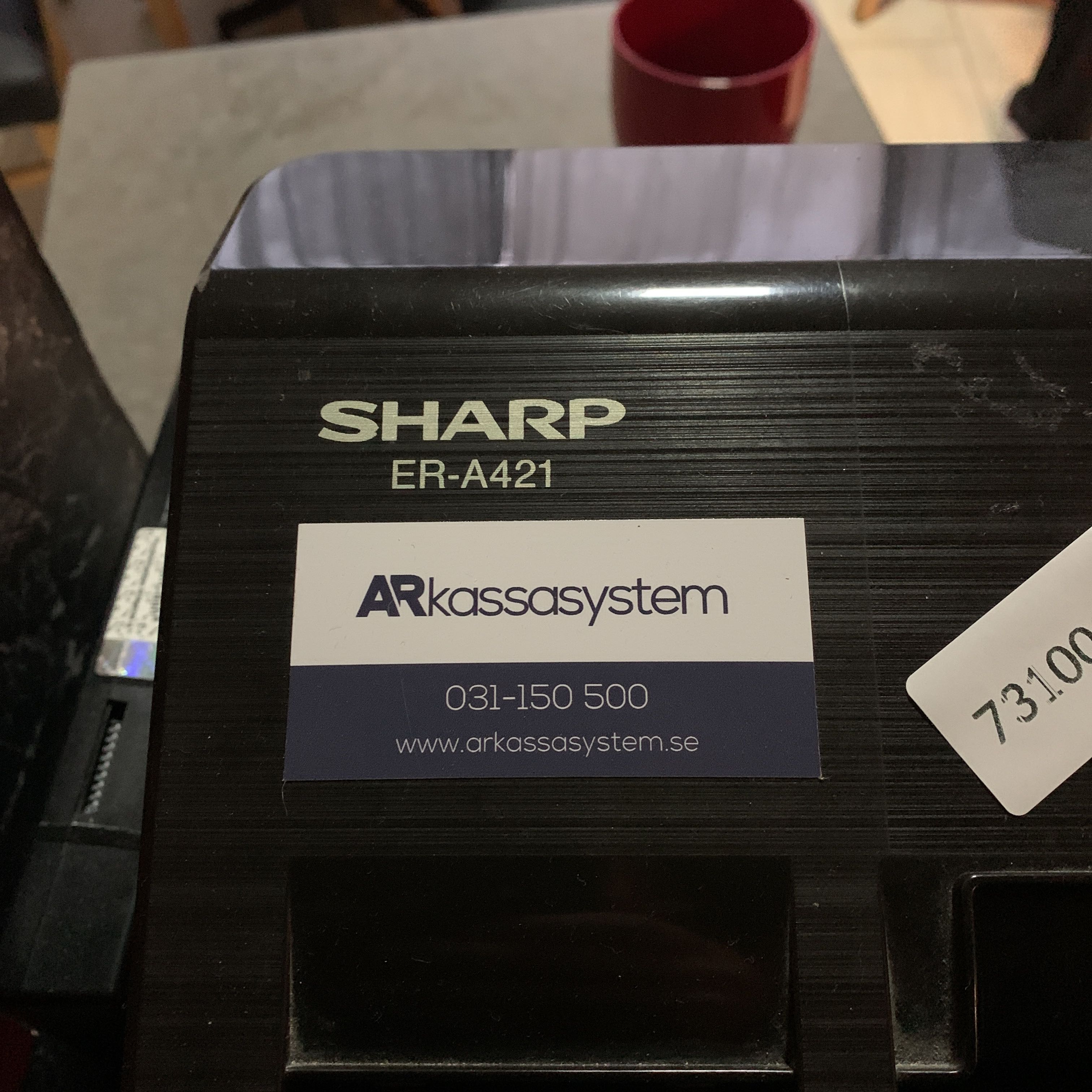 Kassaregister Sharp ER-A421 - Auktioner online - Nätauktioner & Konkursauktioner | PS Auction