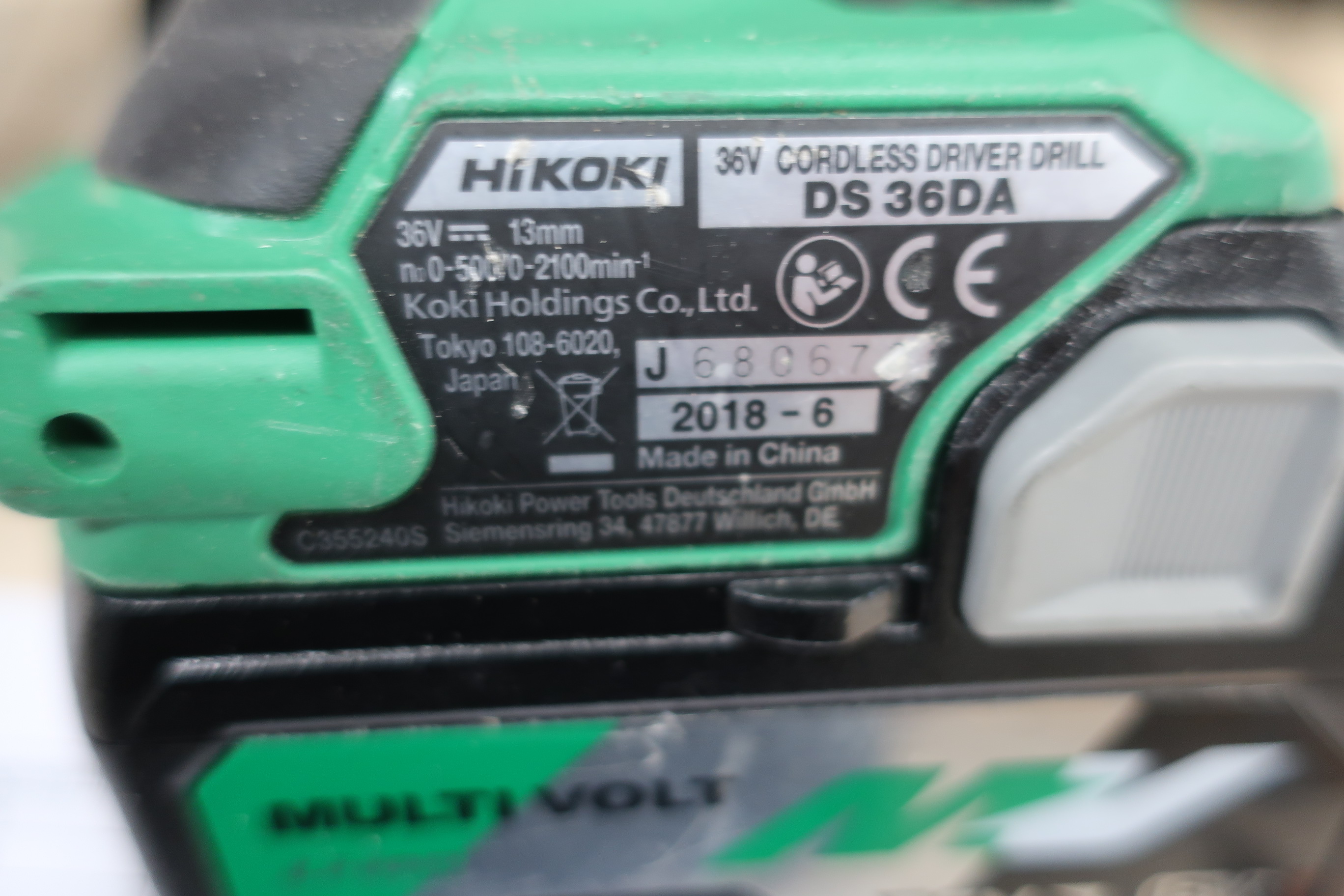 Borrskruvdragare Hikoki DS 36DA - Auktioner online - Nätauktioner ...