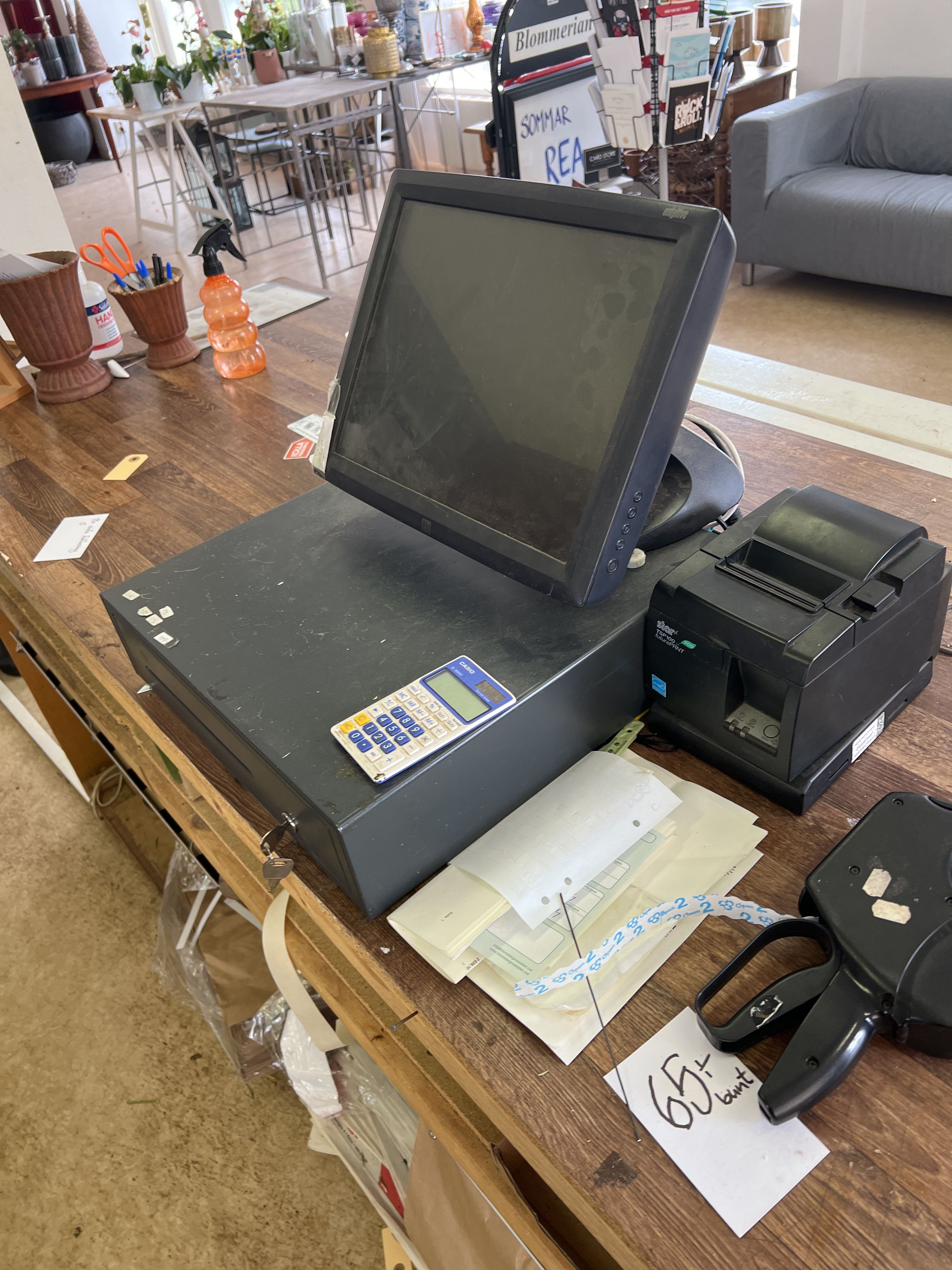 Cash counter including cash register system - PS Auction - We value the ...