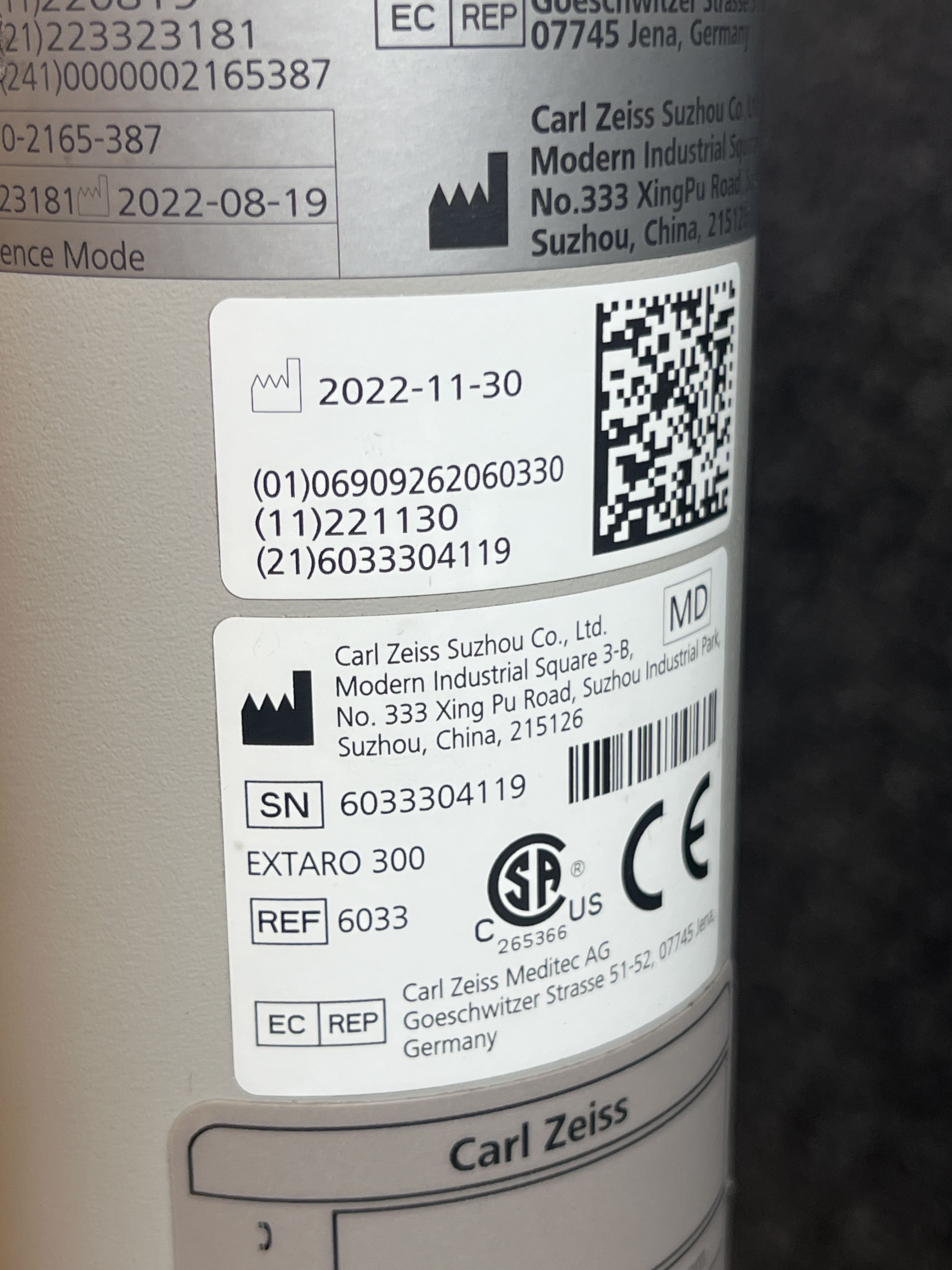 Microscope Zeiss EXTARO 300 Dent, 2022 - PS Auction - We value the ...