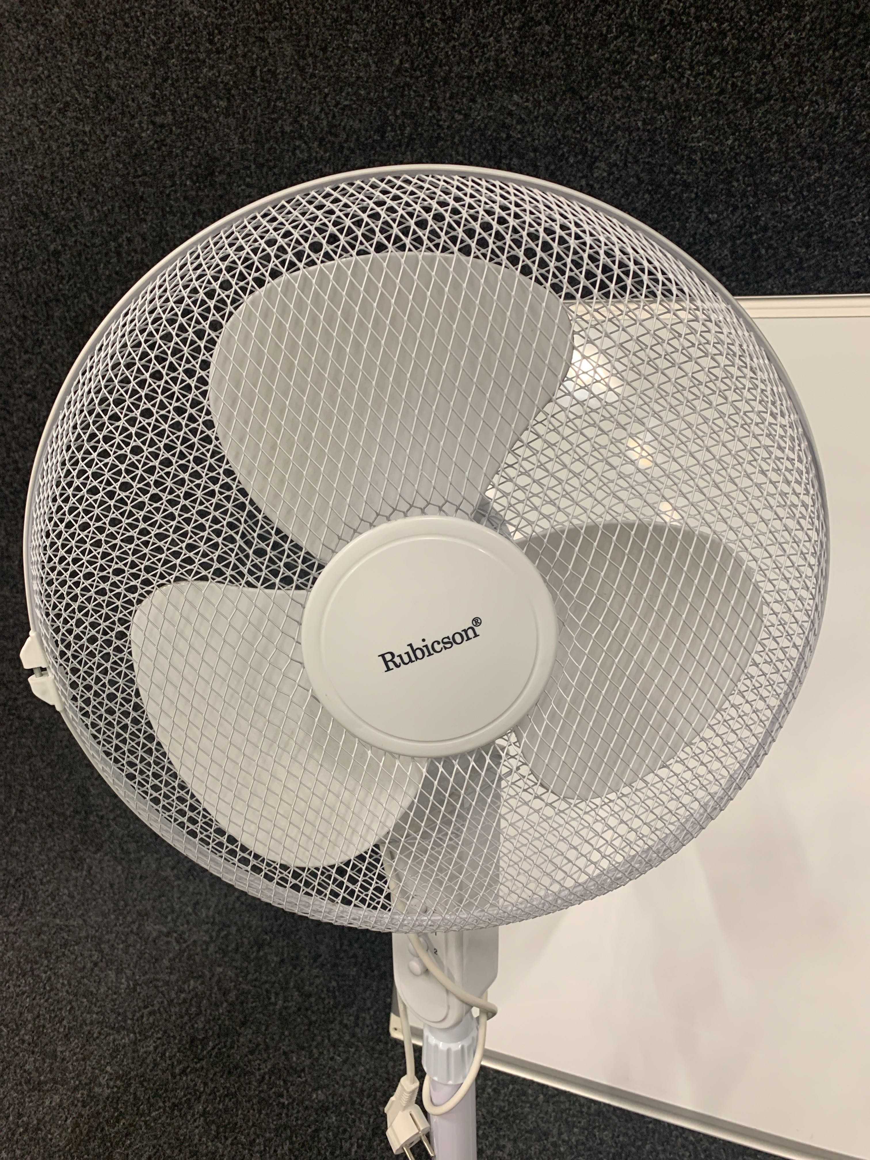Floor fan, table & whiteboard - PS Auction - We value the future ...