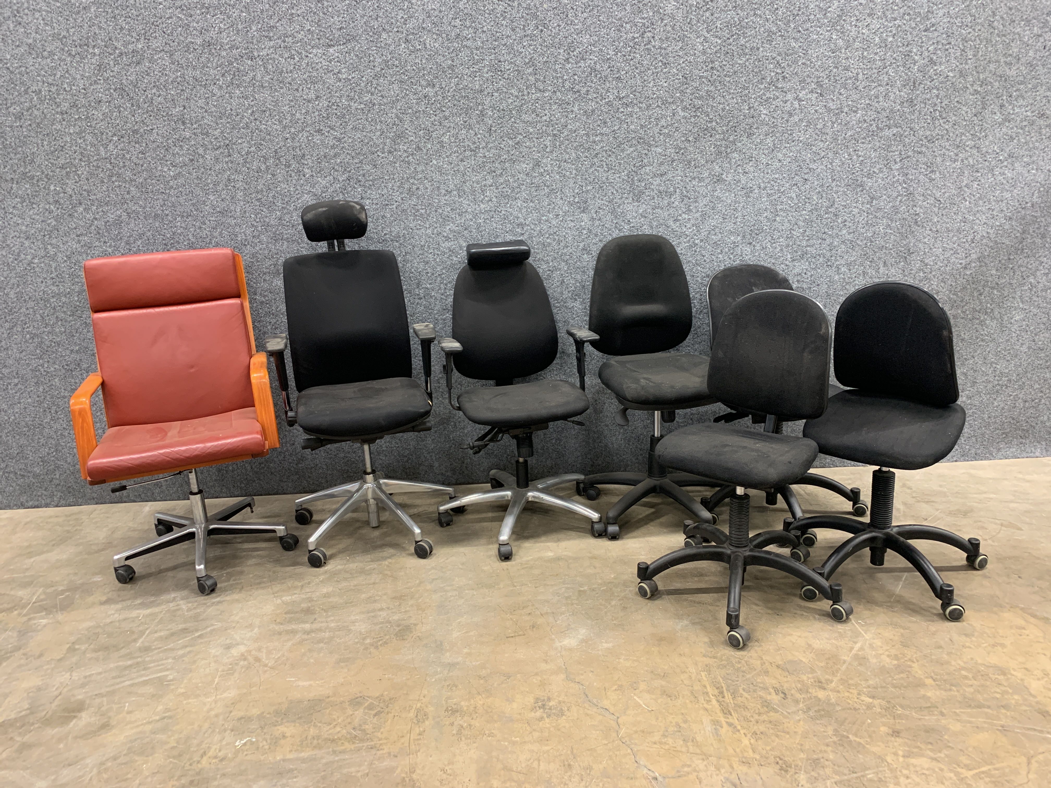 7 office chairs - PS Auction - We value the future - Largest in net ...