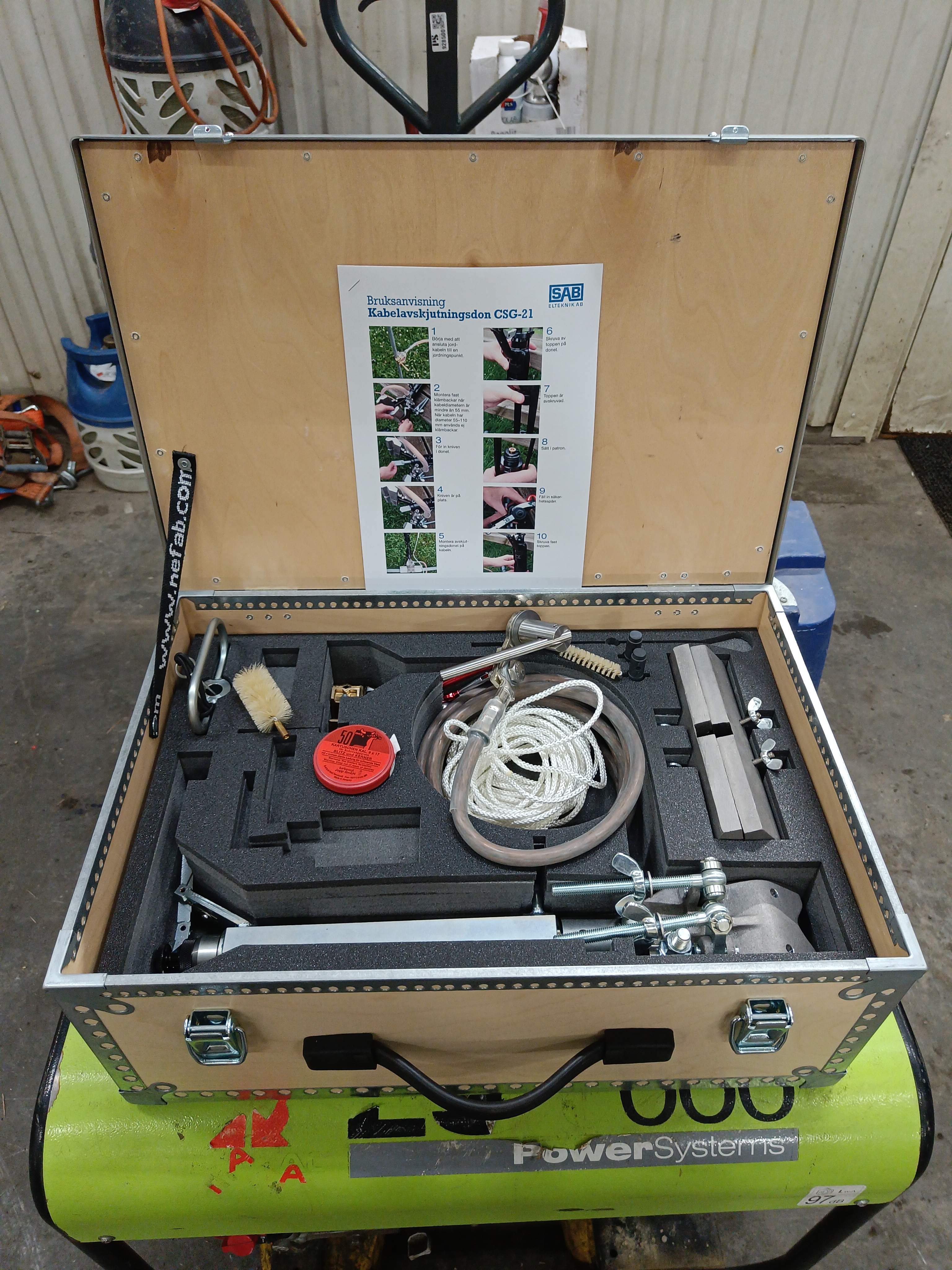 SAB Cable release device CSG-21 NEW - PS Auction - We value the future ...