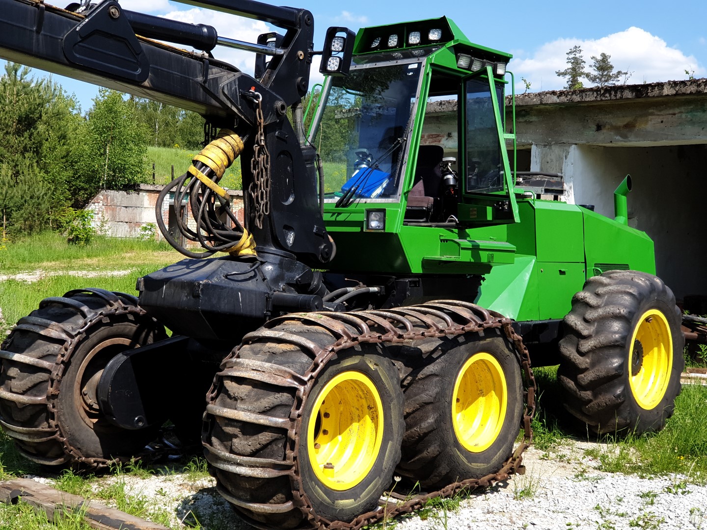 Harvester Lokomo 990 v.l 1992. (Timber 1270 A) - PS Auction - We value ...