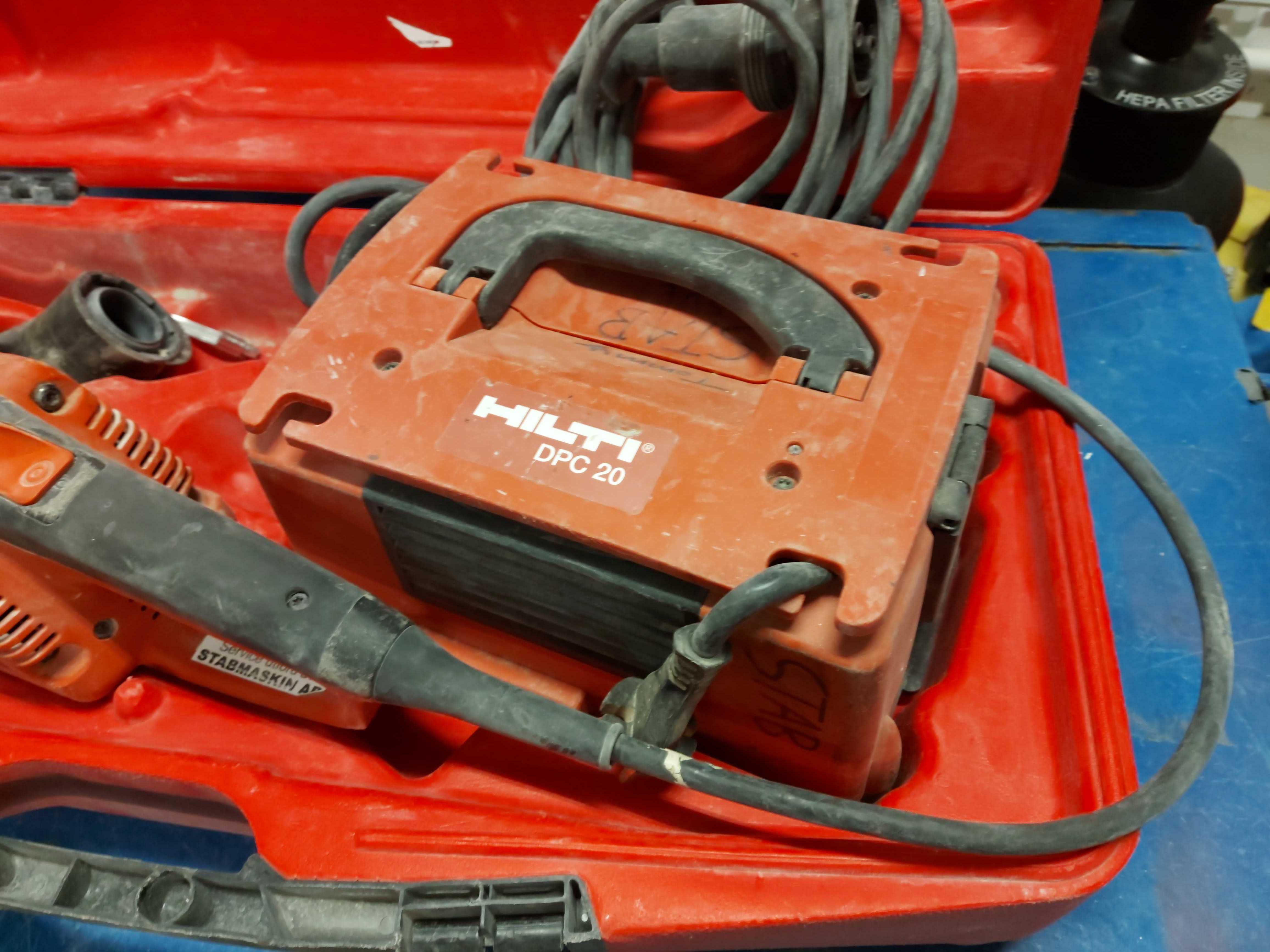 Betongslip Hilti DG150 med 230V omvandlare - Auktioner online ...