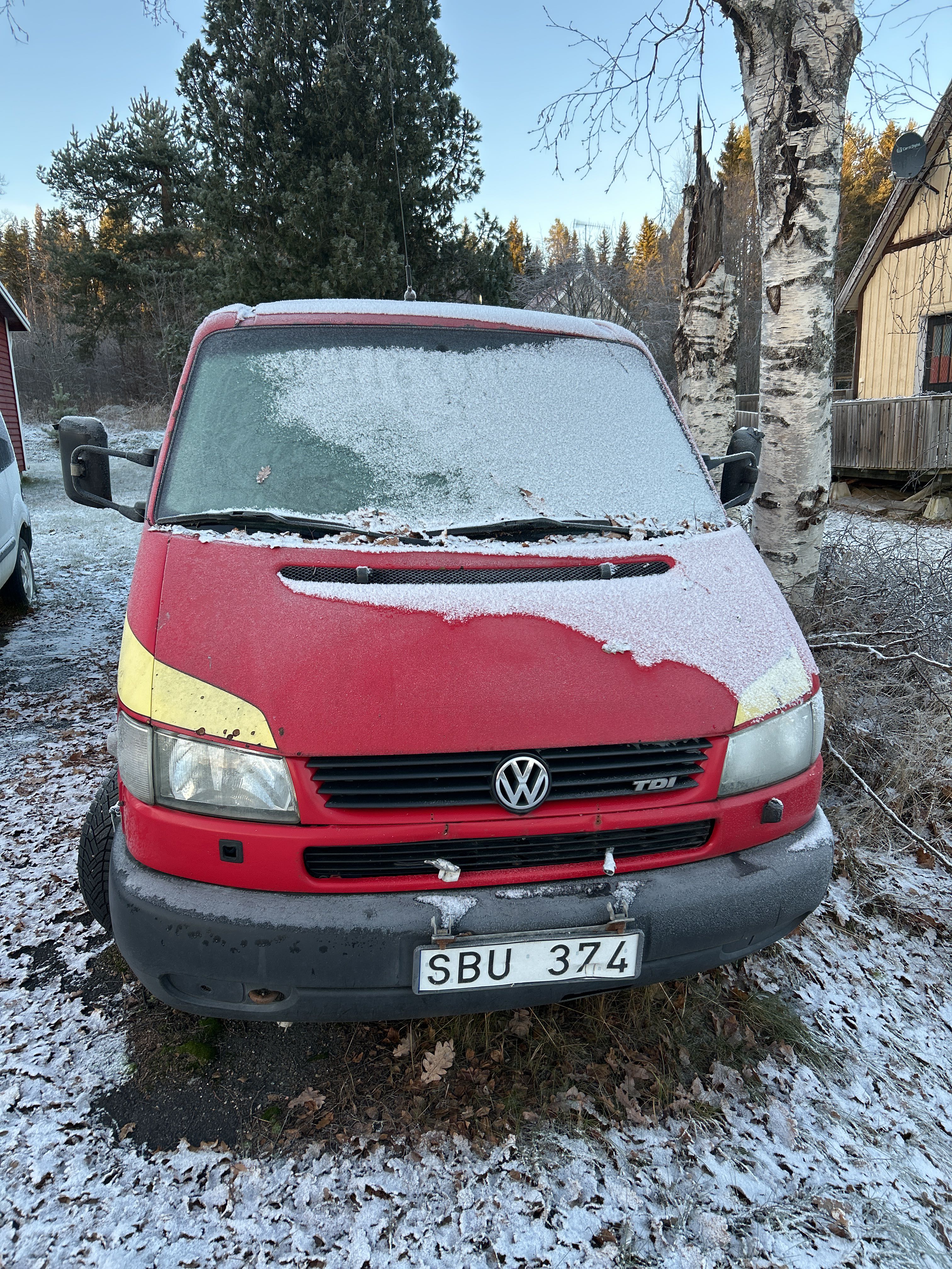 Volkswagen Transporter Chassi Double Cab 2.8t 2.5 TDI Syncro, 102hk ...