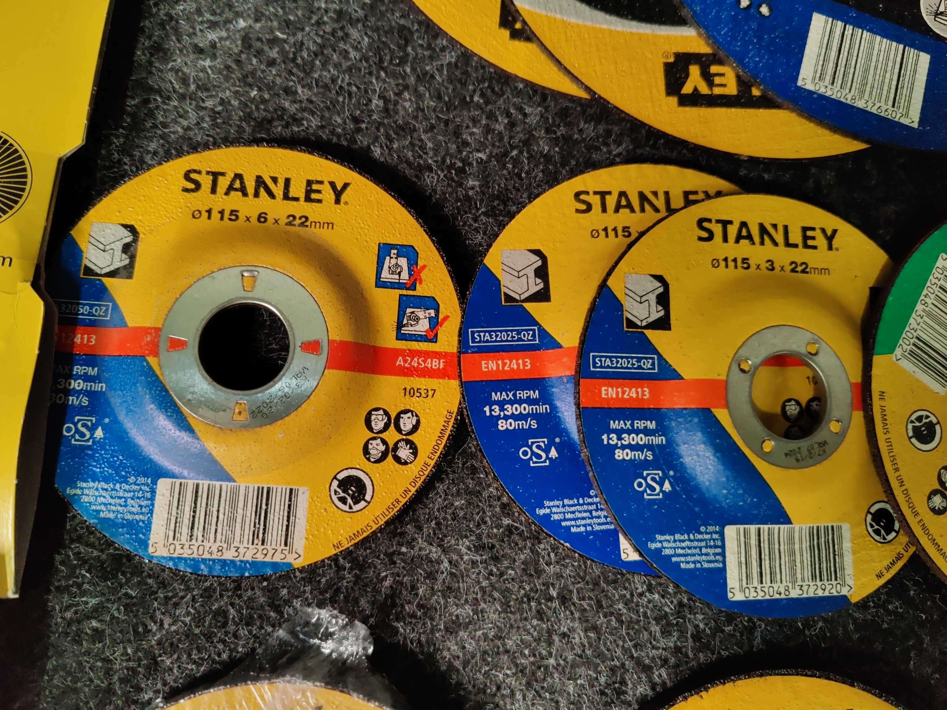 Grinding and cutting discs Stanley - PS Auction - We value the future ...