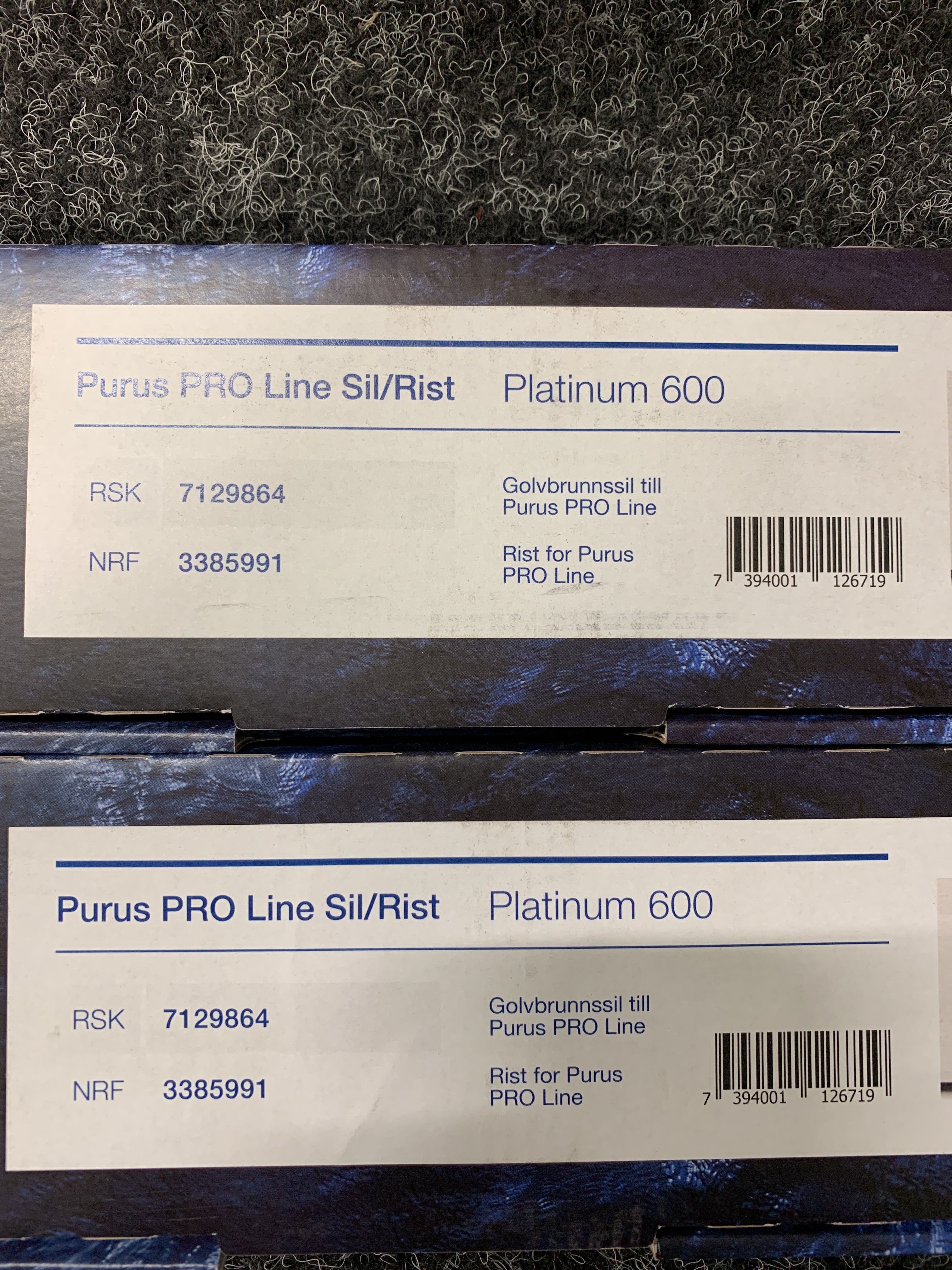 Sortiment med VVS-artiklar - Unidrain & Purus - Auktioner online - Nätauktioner ...