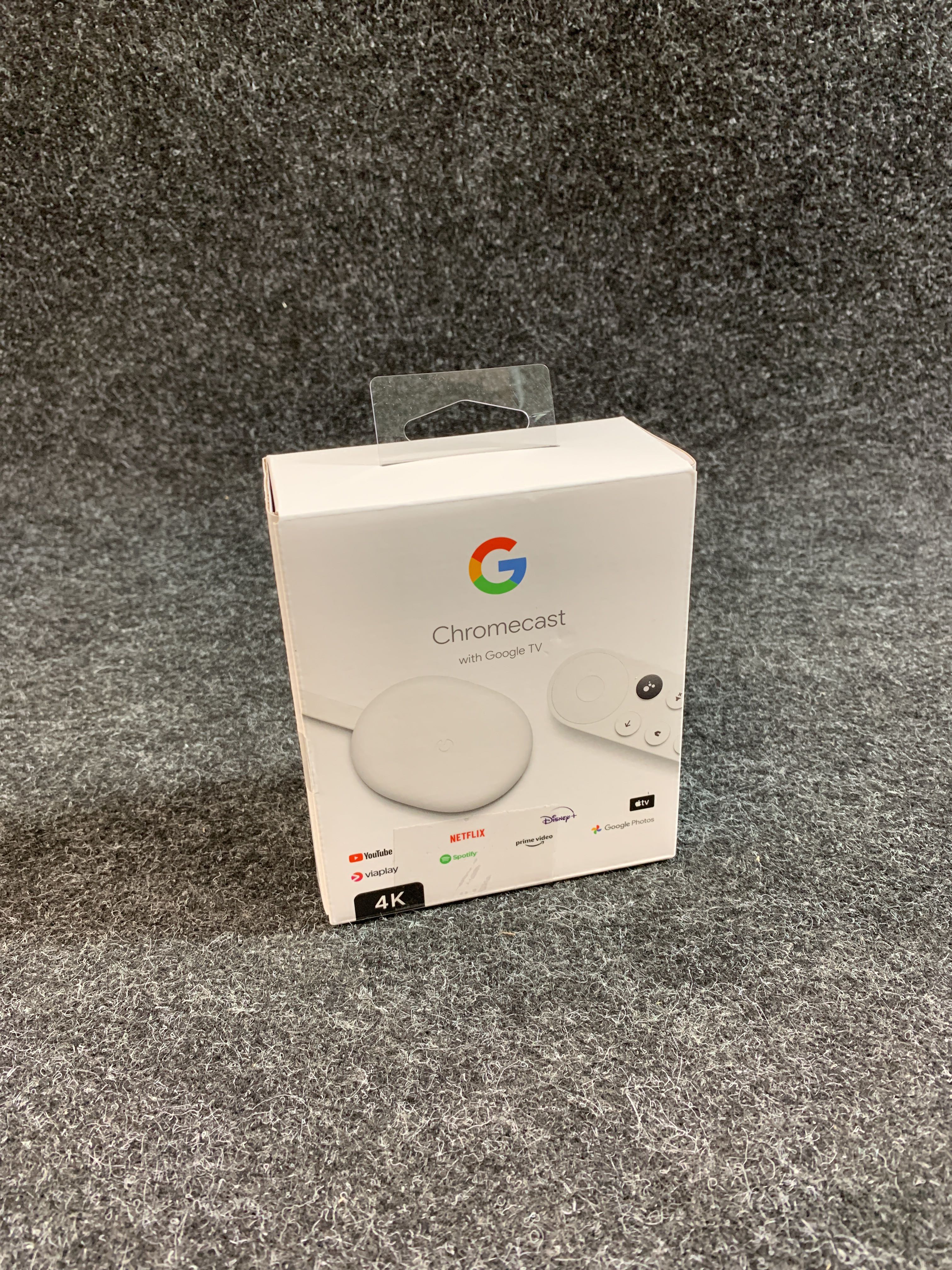 Google Chromecast Gen 4 Google TV - Auktioner online - Nätauktioner ...