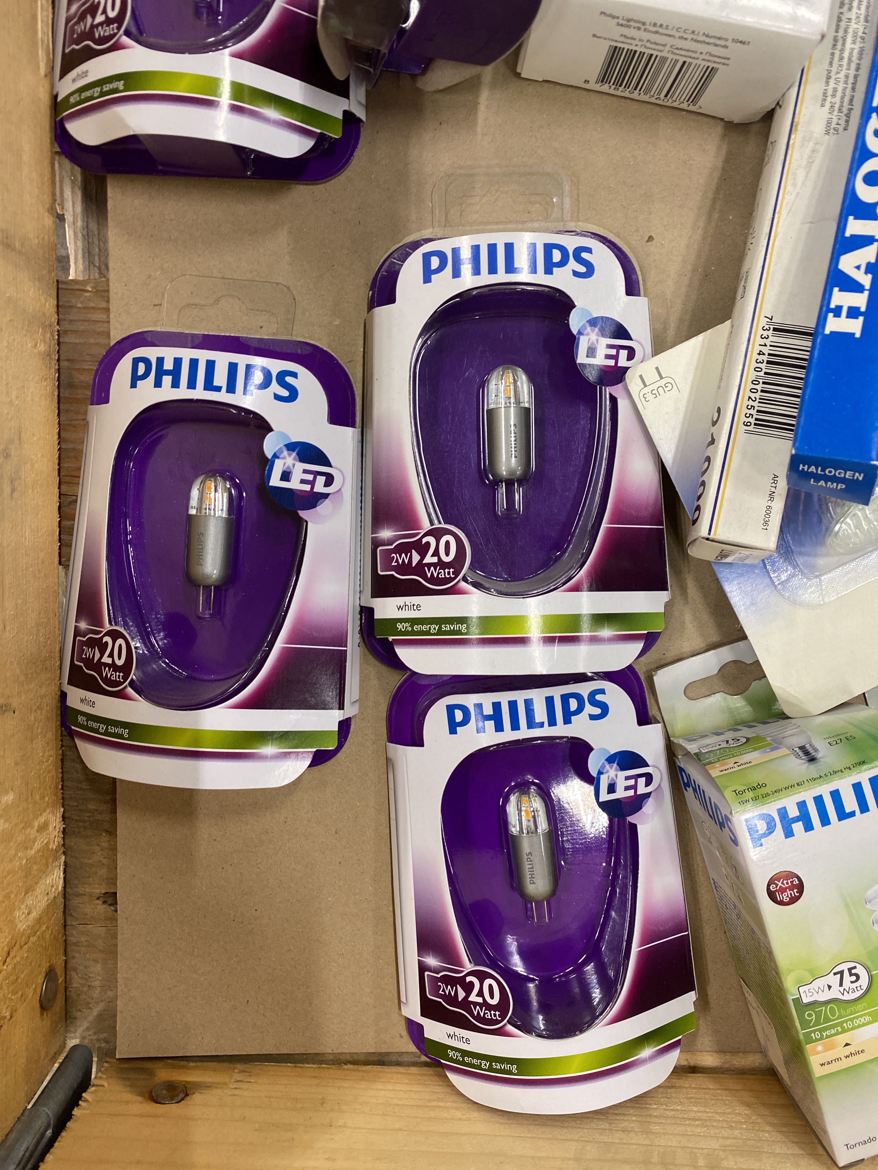 Assortment with light sources Philips - PS Auction - We value the ...