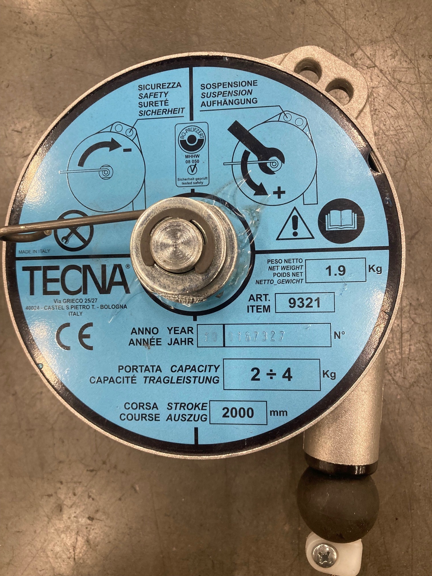 TECNA 9321 balance block 2-4kg 2M - PS Auction - We value the future - Largest in net auctions