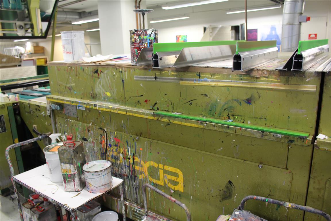 Screen printing line # 1 Svecia Printmaster MK2 - PS Auction - We value ...