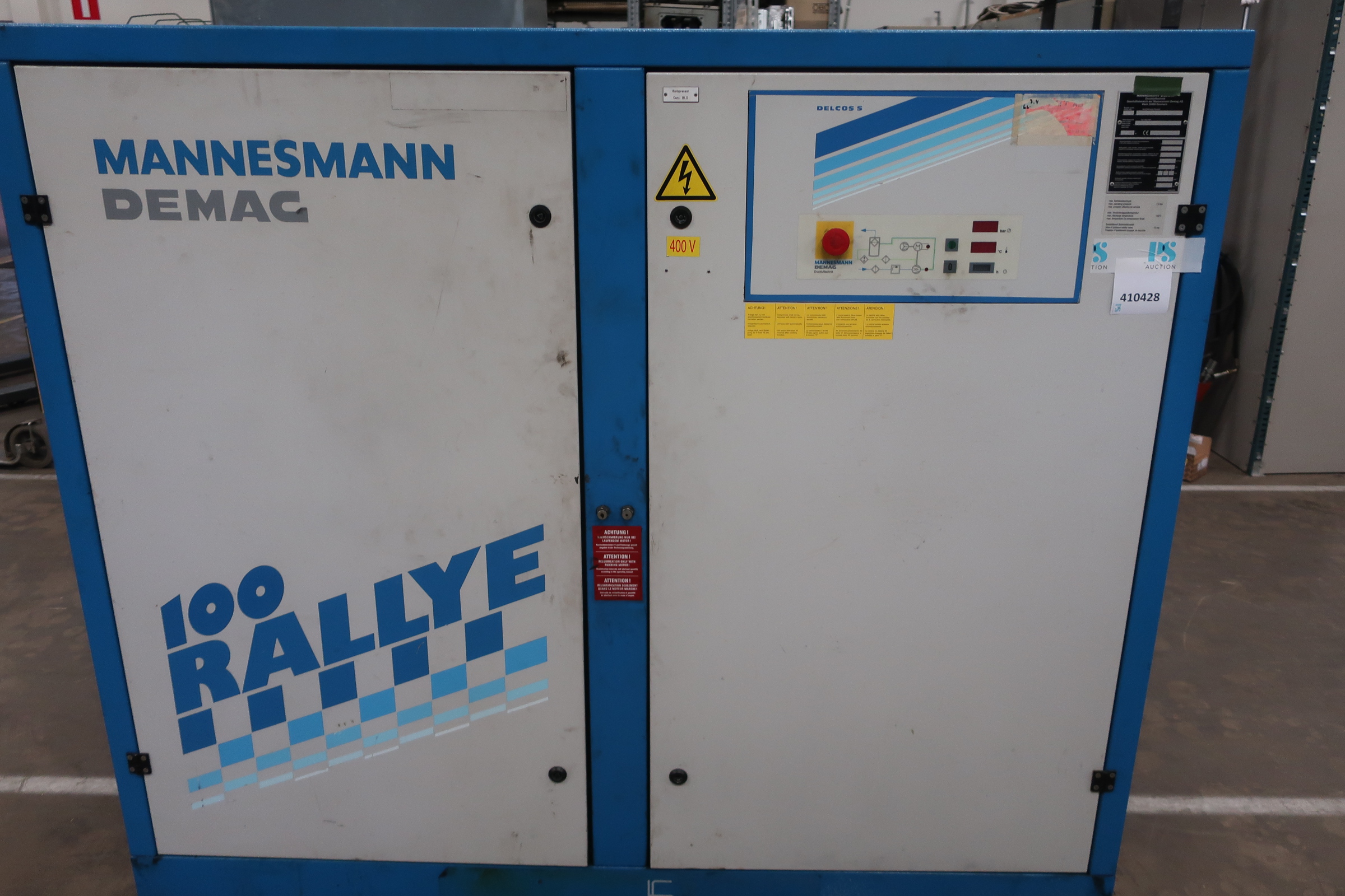 Demag Compressor RA-100 - PS Auction - We value the future - Largest in ...