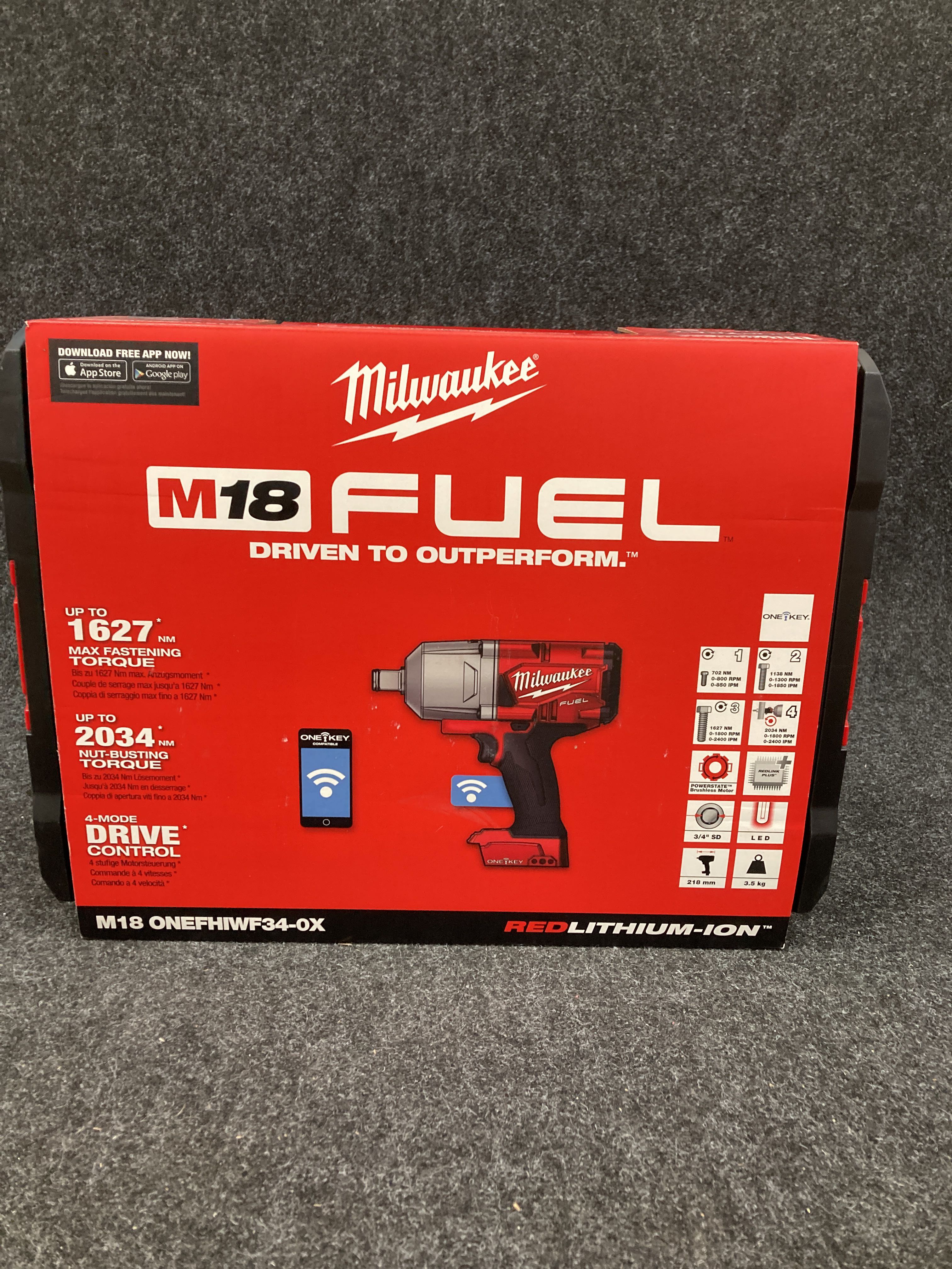 Nutrunner Milwaukee M18 ONEFHIWF34-0X - PS Auction - We value the ...