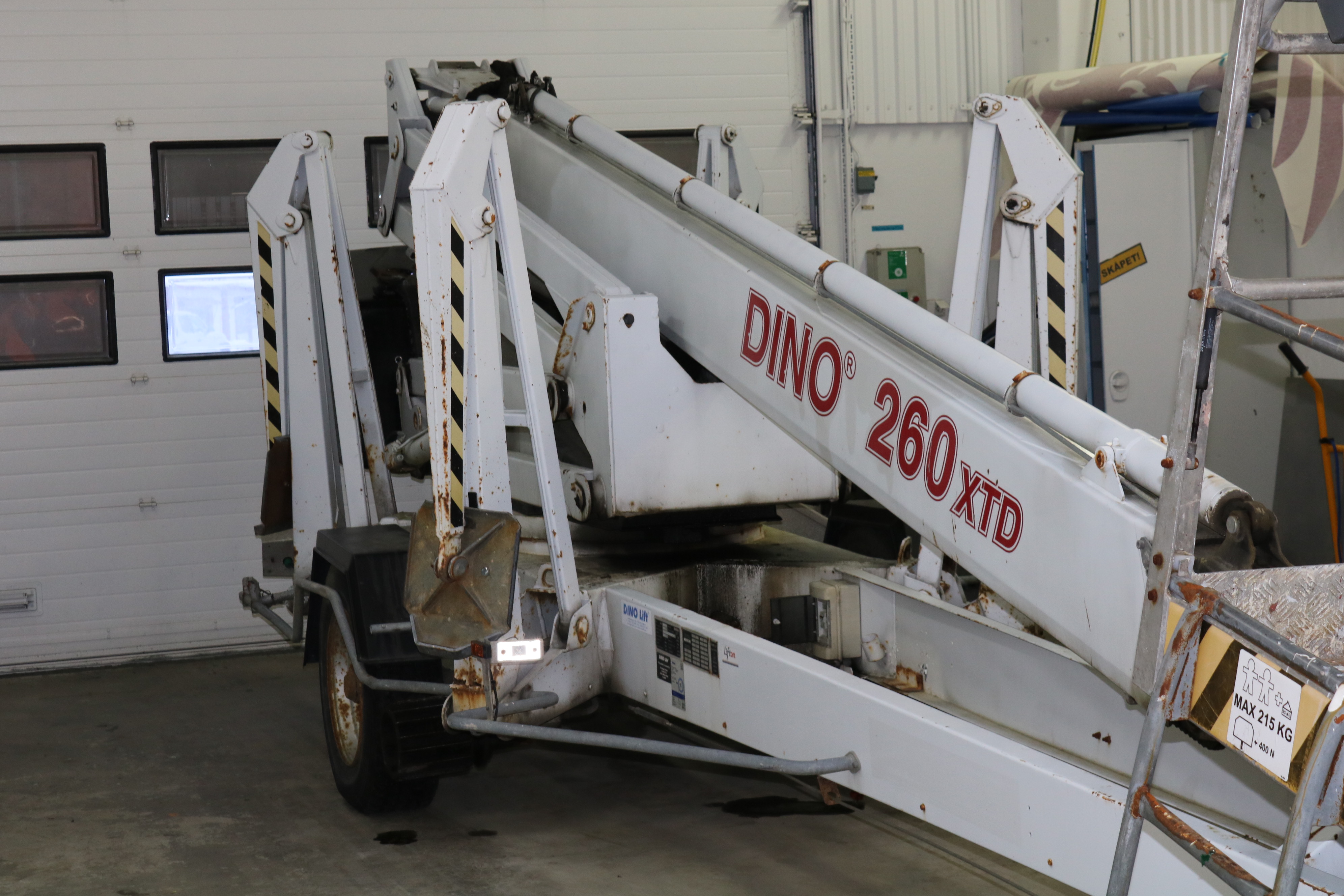 Skylift/Teleskopbomlift Dino 260 XTD -2008 (Reparationsobjekt ...