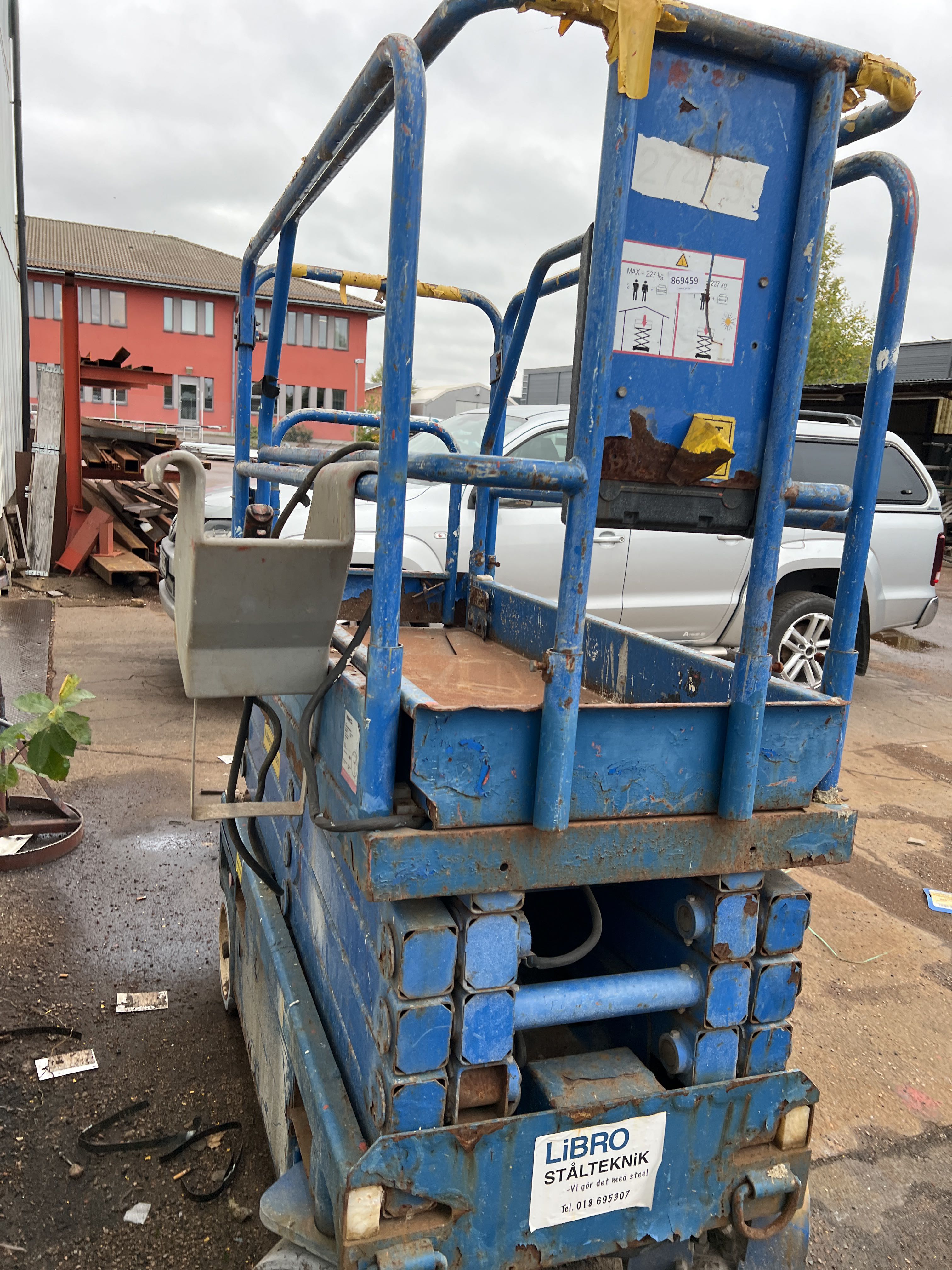 Mobil Arbetsplattform Saxlyft - Auktioner online - Nätauktioner ...