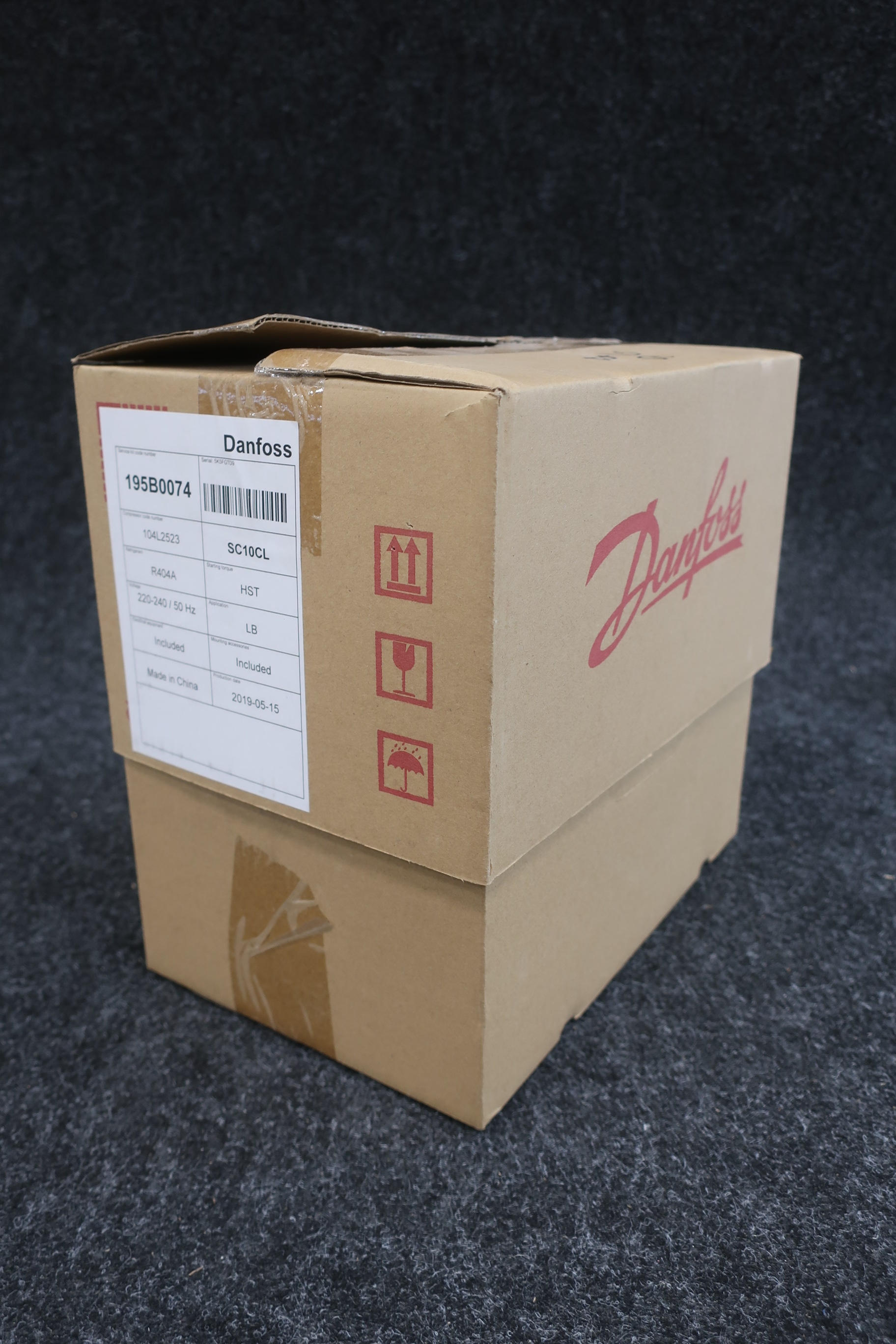 Compressor Danfoss SC10CL - PS Auction - We value the future - Largest ...