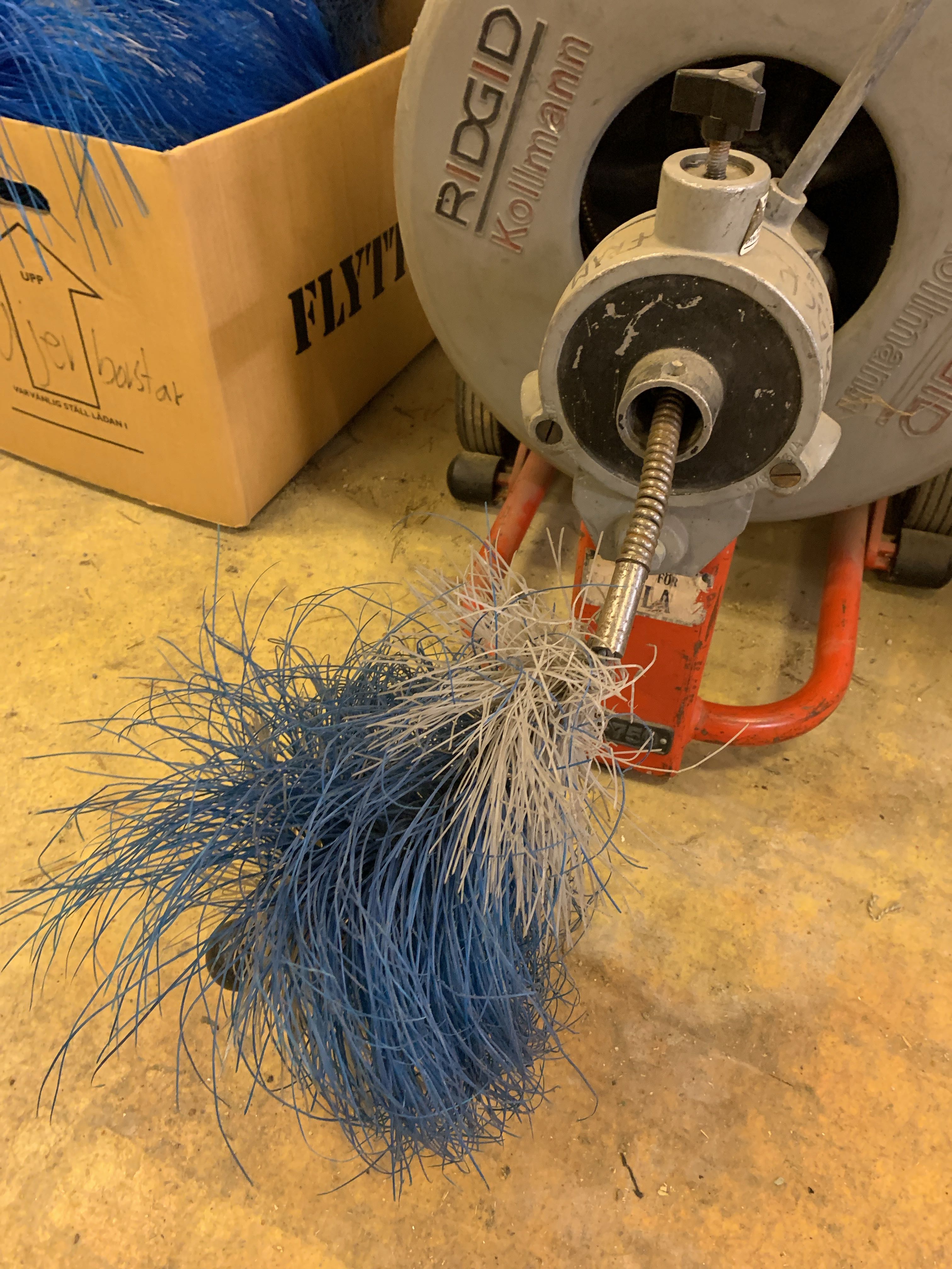 Motordriven avloppsrensare Rigid K-750 - Auktioner online ...