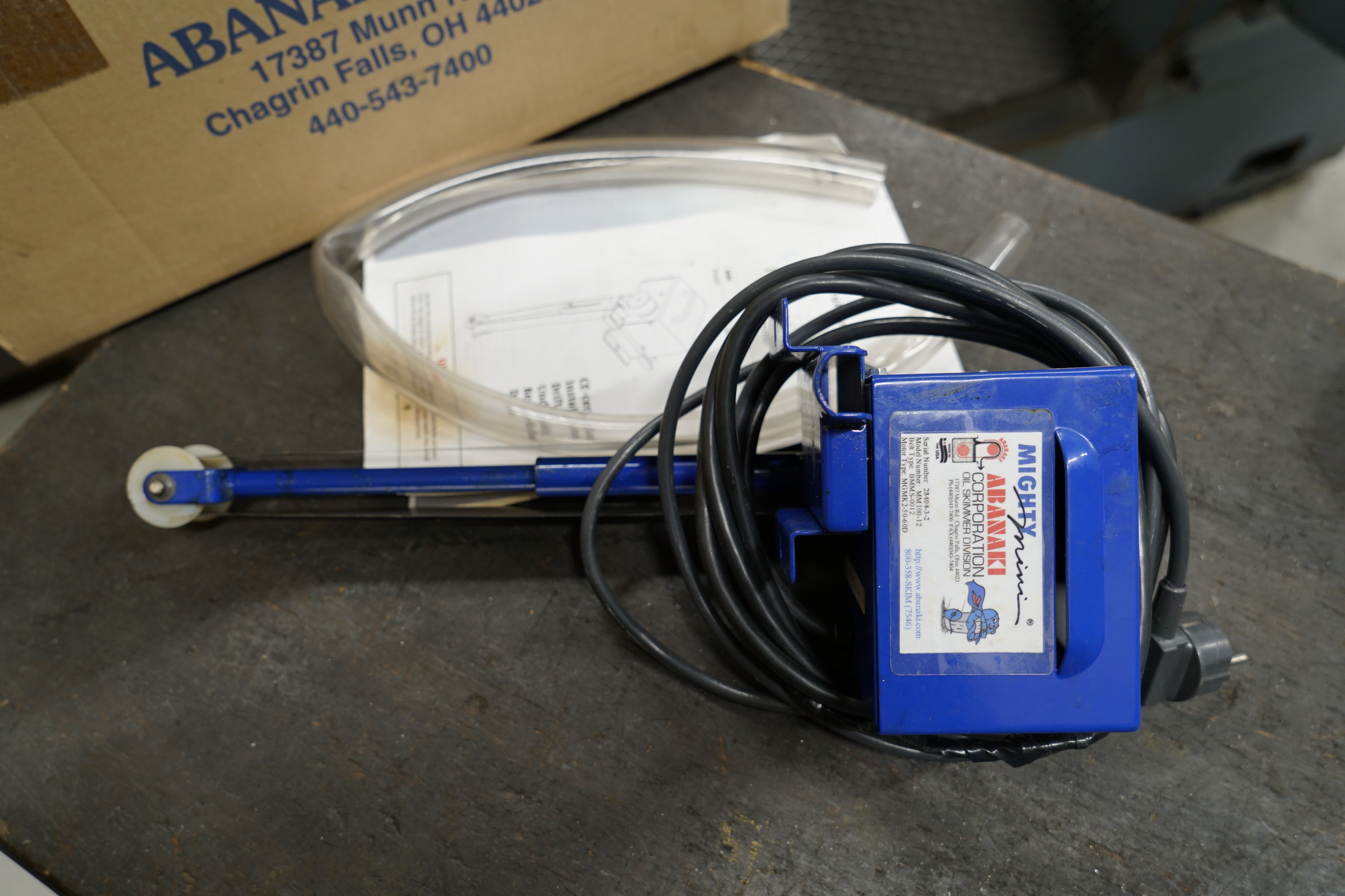 Oil skimmer Mighty Mini – Abanaki - PS Auction - We value the future ...