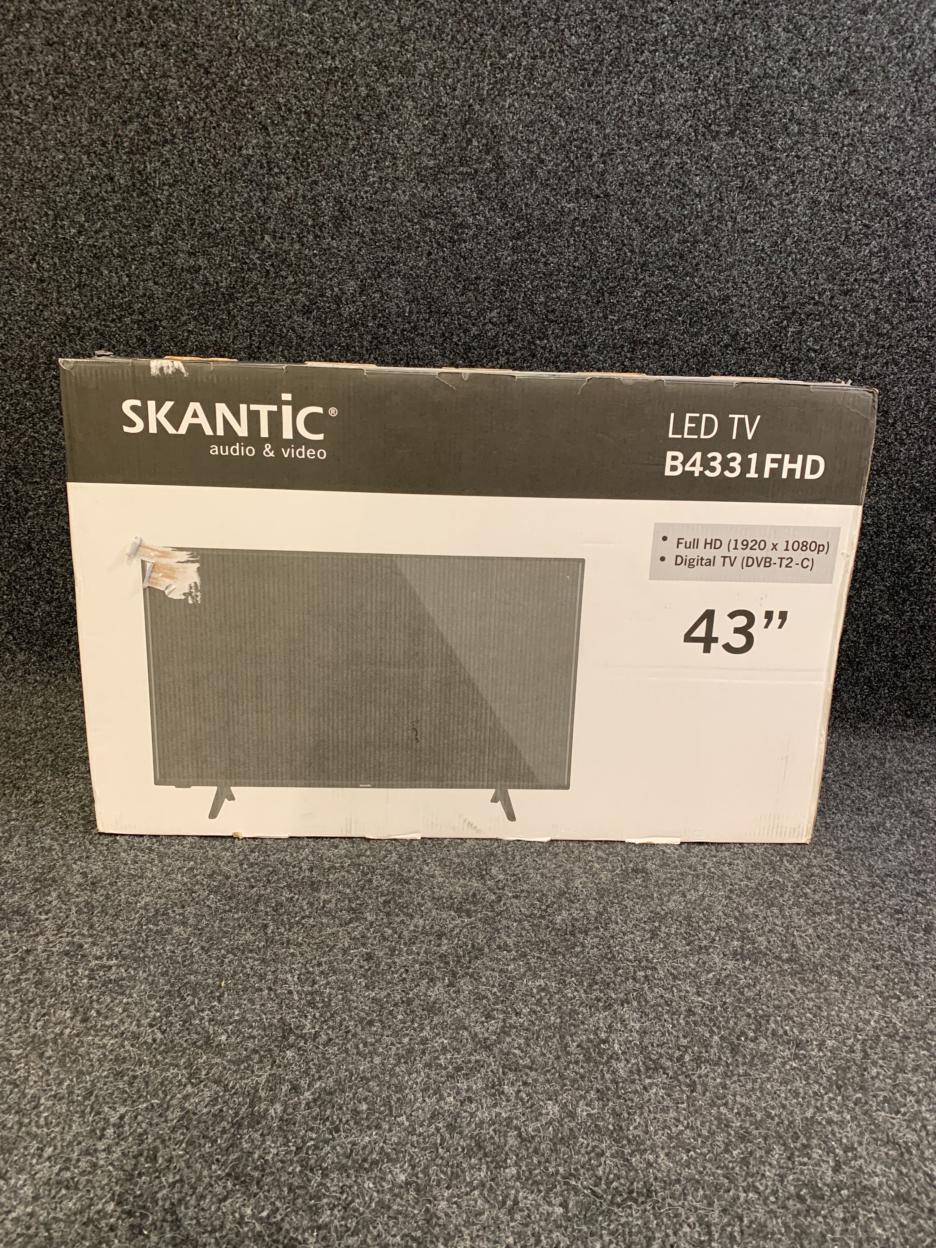 43" Full HD LED-TV Skantic B4331FHD - Auktioner online - Nätauktioner ...