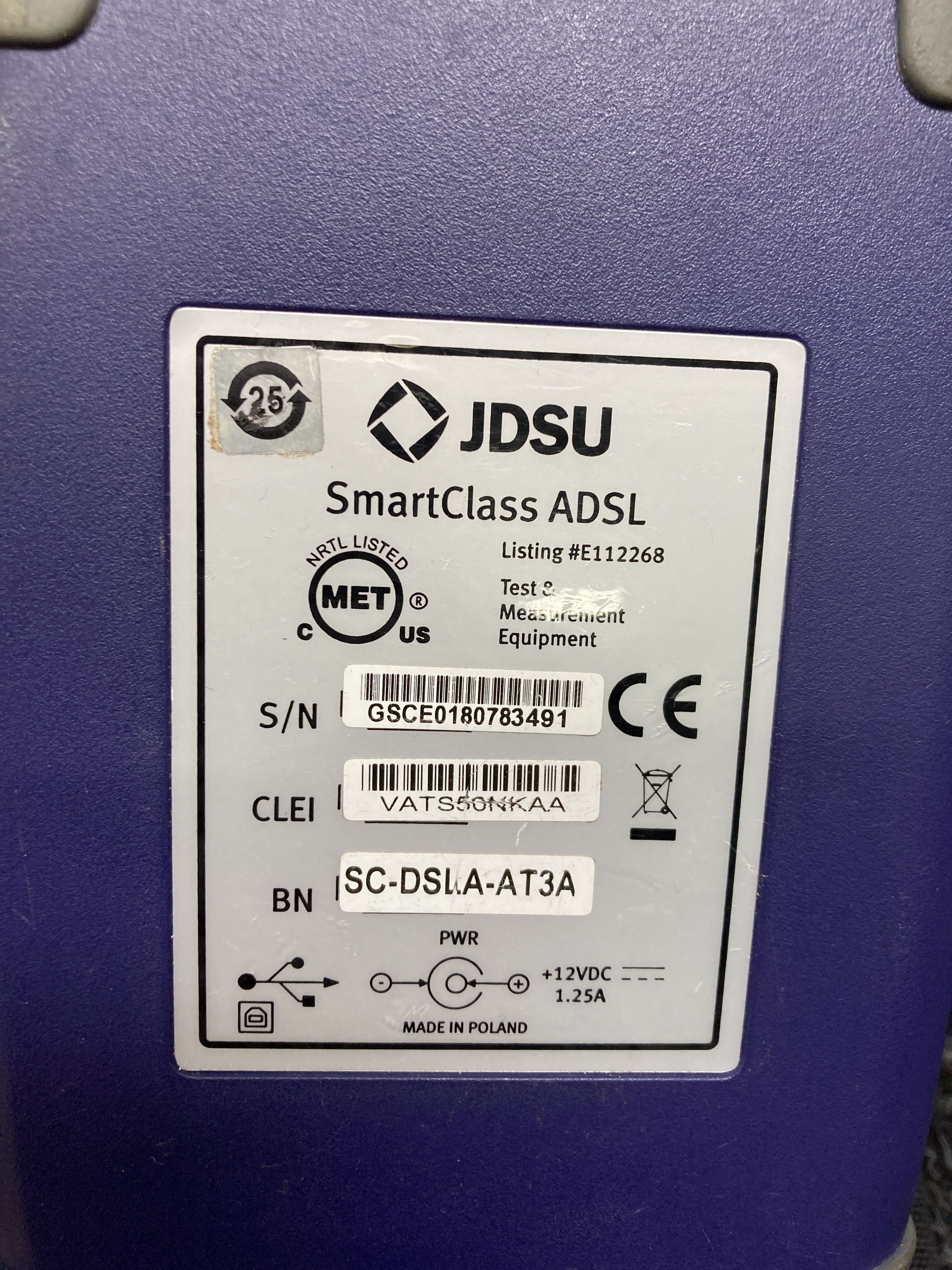 2 st Allt-i-ett-verktyg VIAVI/JDSU SmartClass TPS - Auktioner online - Nätauktioner ...