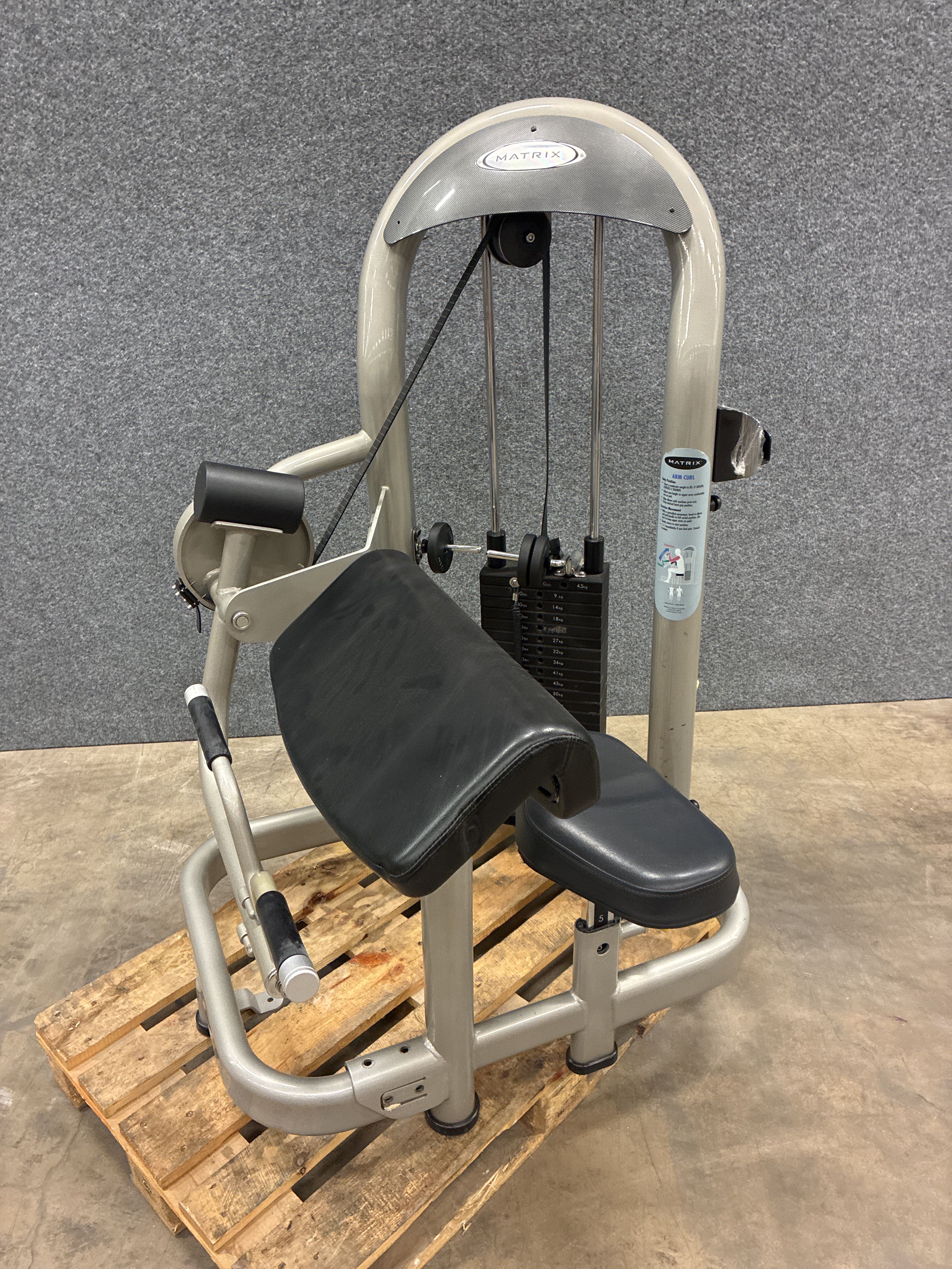Biceps-triceps machine / Arm curl, Matrix - PS Auction - We value the ...