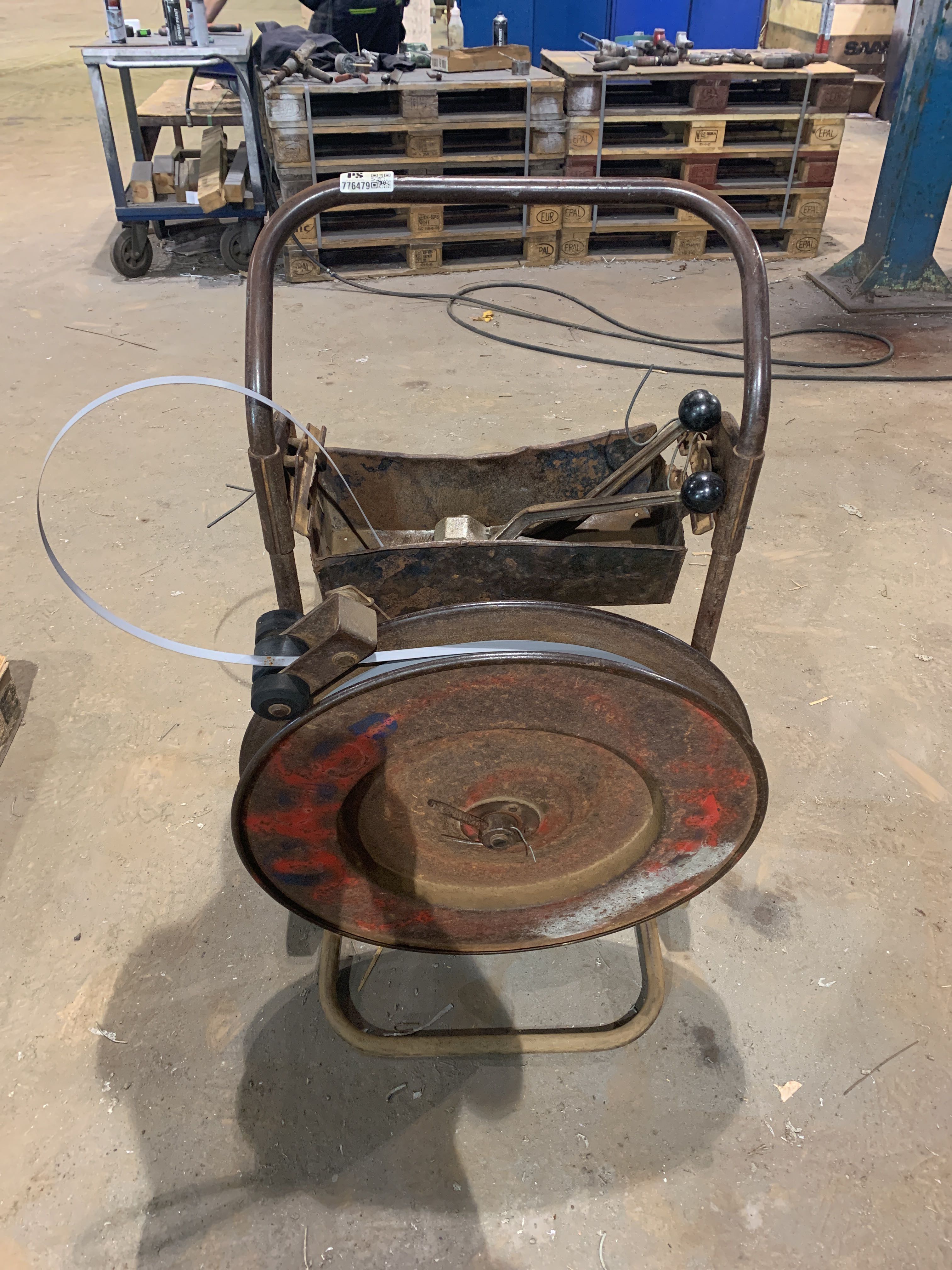 Banding trolley with tensioner - PS Auction - We value the future ...